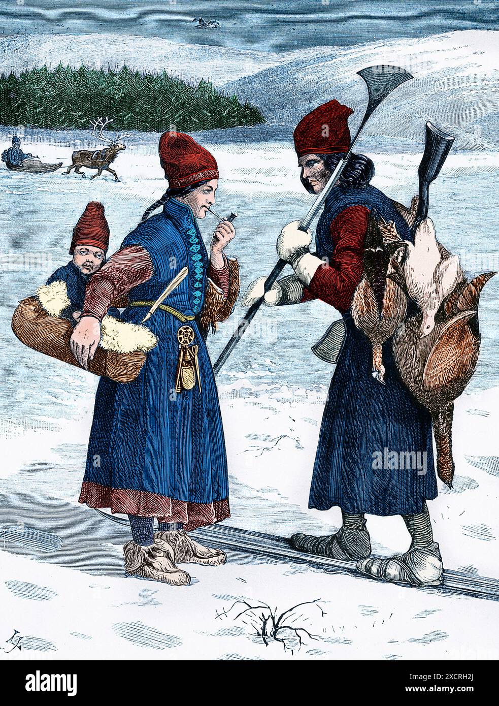 Sami people hi-res stock photography and images - Alamy