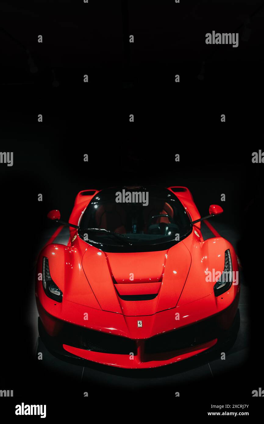 Ferrari LaFerrari at the Museo Ferrari in Maranello Stock Photo - Alamy