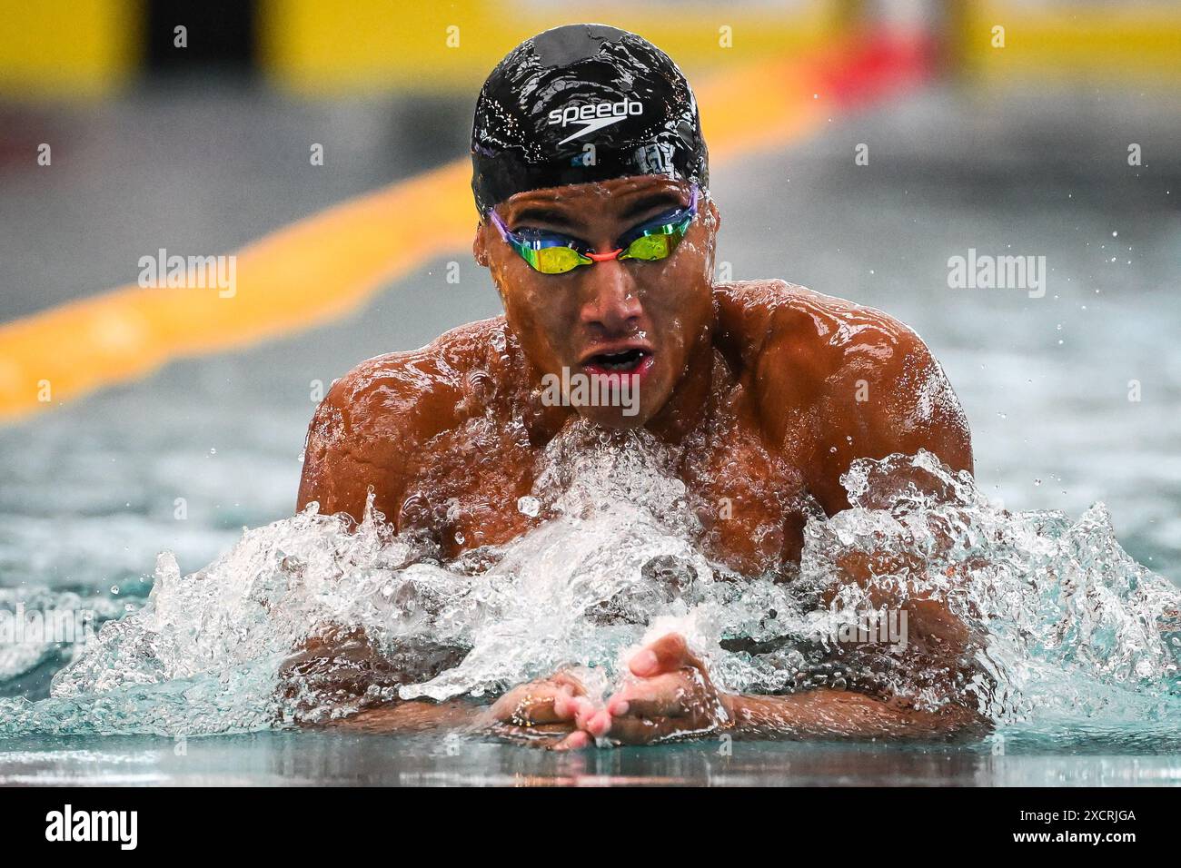 Chartres, France, France. 16th June, 2024. Carl AITKACI of France ...