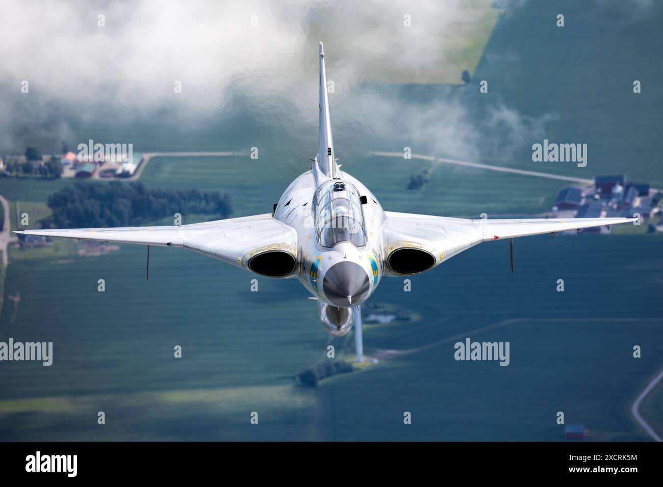 Saab 35 draken jet hi-res stock photography and images - Alamy