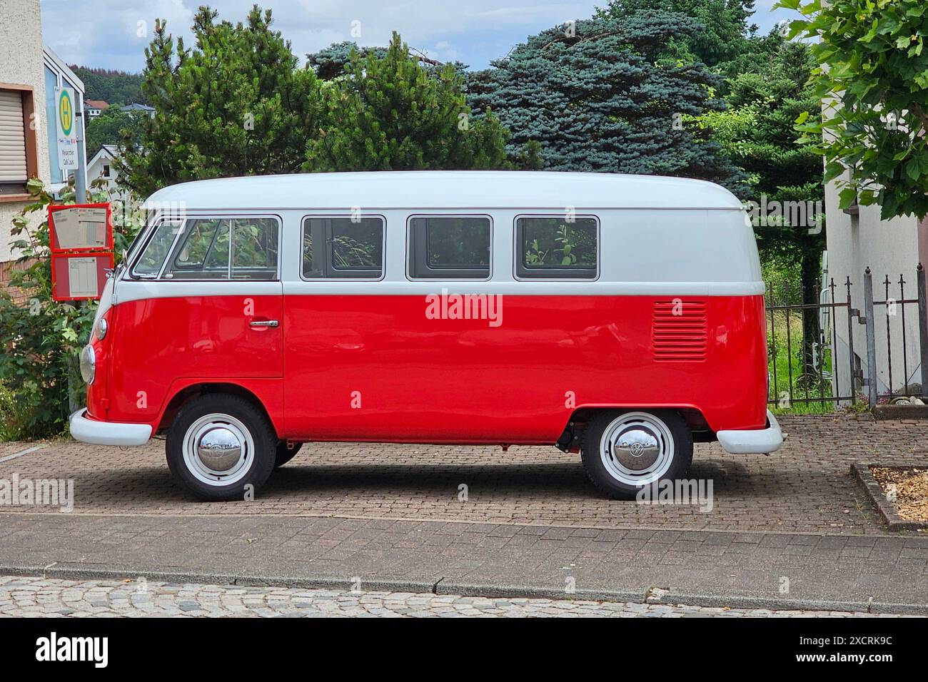 Wadern Automobil, Fahrzeug, Oldtimer, VW Bus, Deutschland, 16.06.2024 Volkswagen VW T1 Bus ...