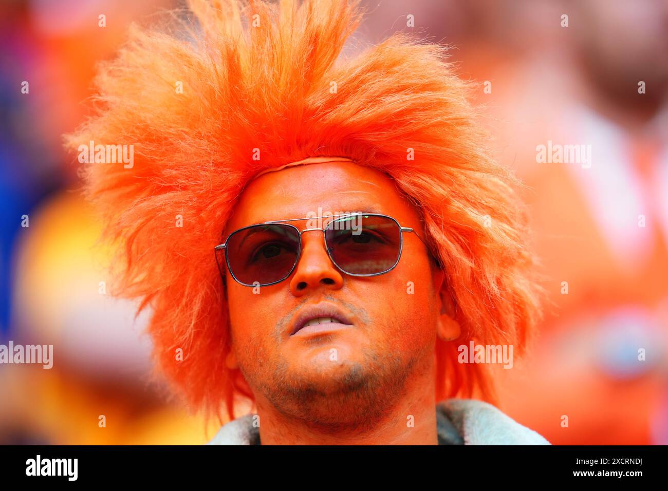 Netherlands fan during the UEFA Euro 2024 match between Poland and ...