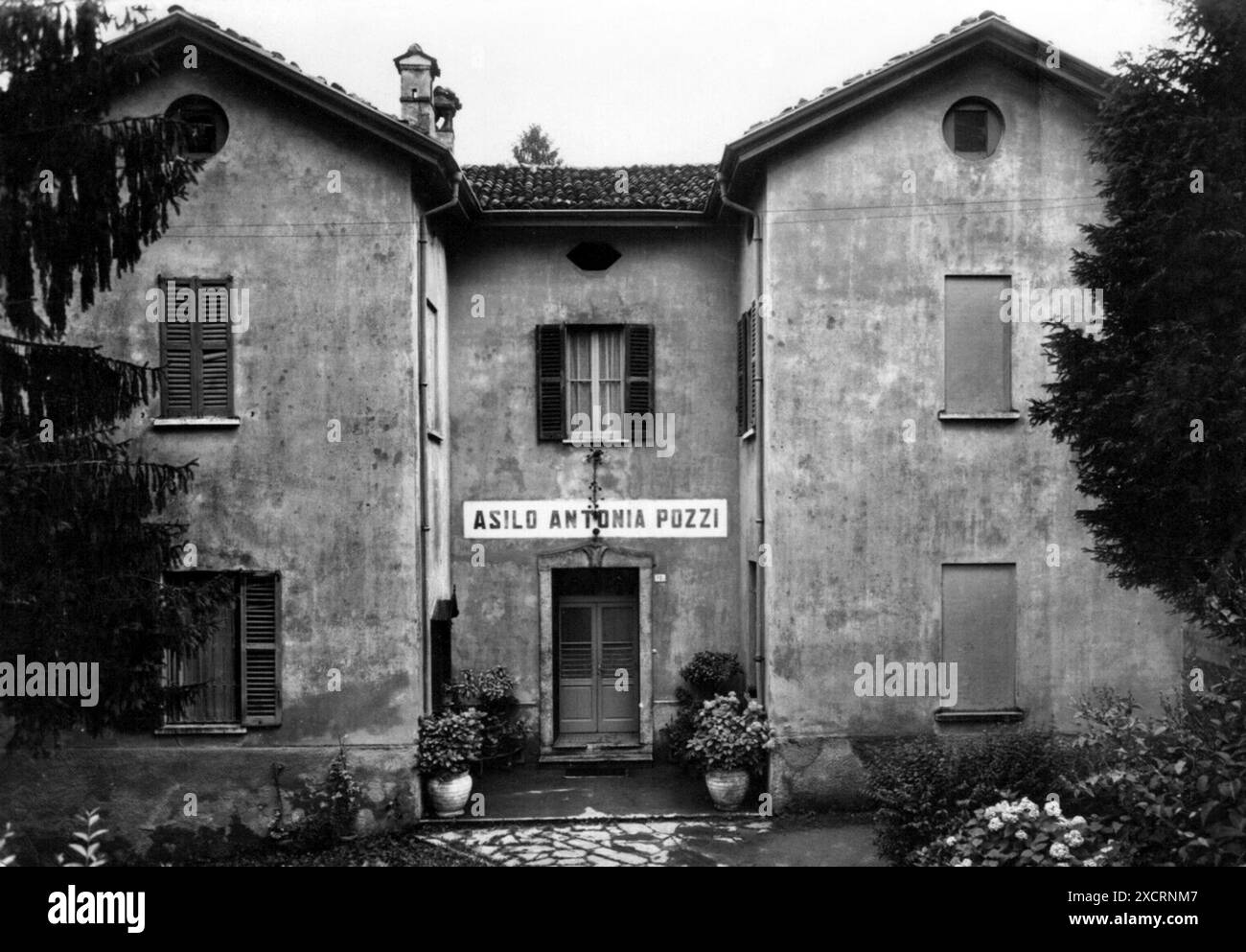 1970 c. , Pasturo , Lecco , ITALY : The Nursery School , in Pasturo ...