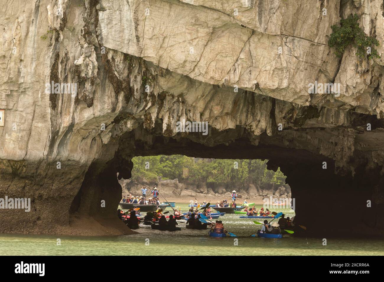 Superb boating and kayaking playground of Hang Luon Cave, Hạ Long Bay ...