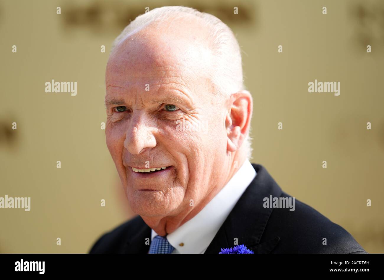 Trainer Sir Mark Prescott on day one of Royal Ascot at Ascot Racecourse ...