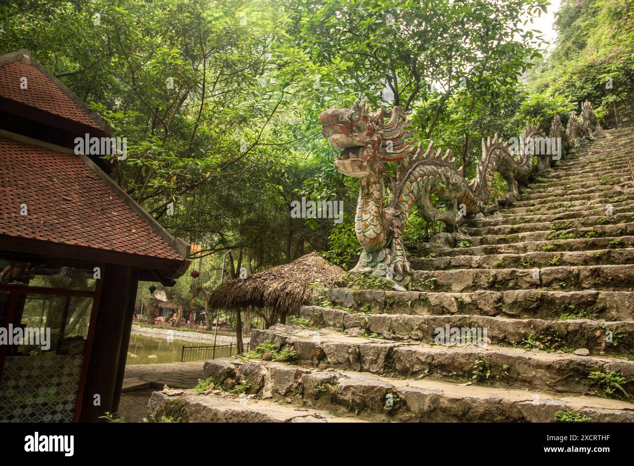 Spectacular view Ninh Bình, Vietnam, from the 500 step Lying Dragon ...