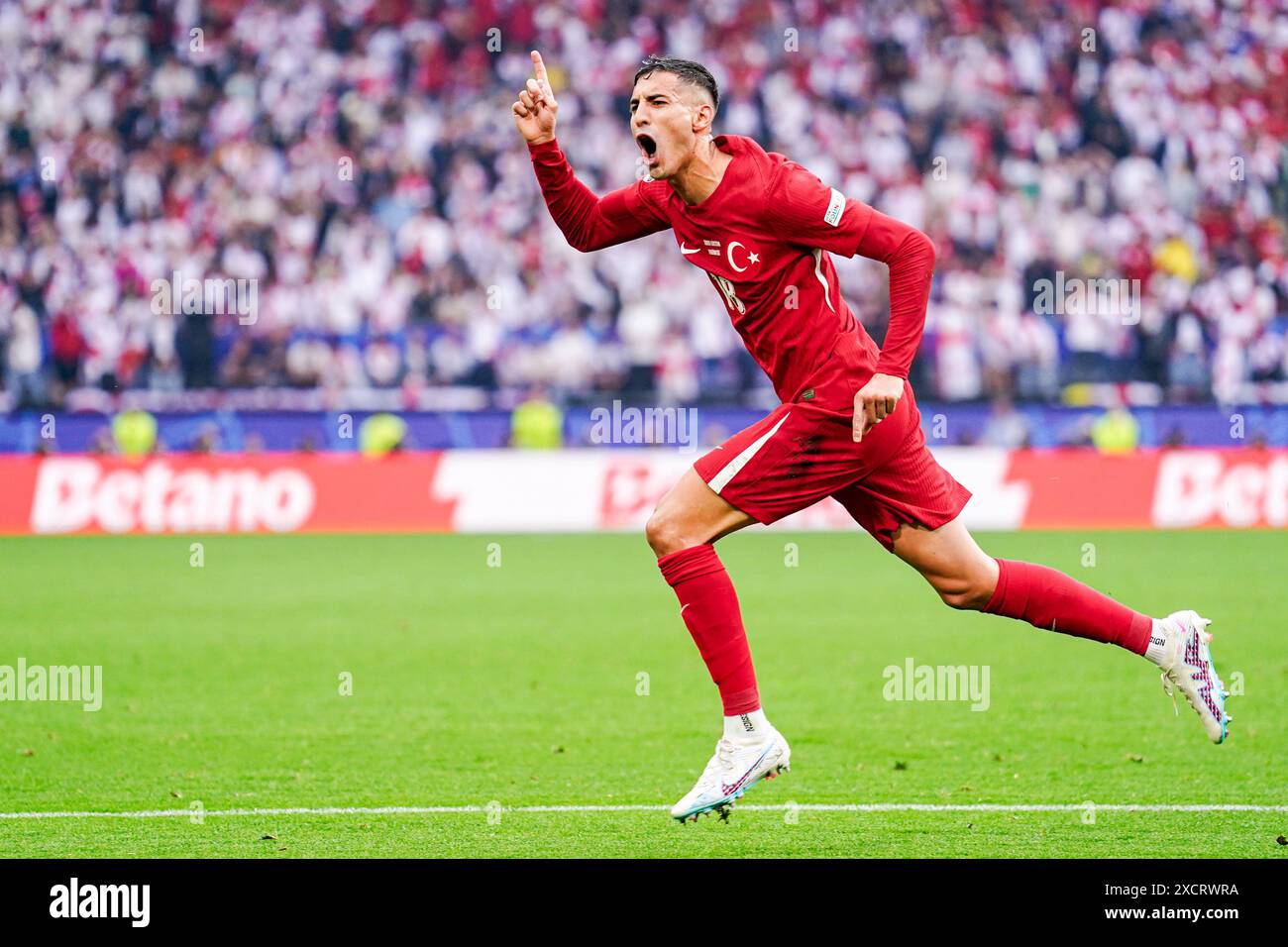 DORTMUND, GERMANY - JUNE 18: Mert Muldur of Turkiye celebrates after ...