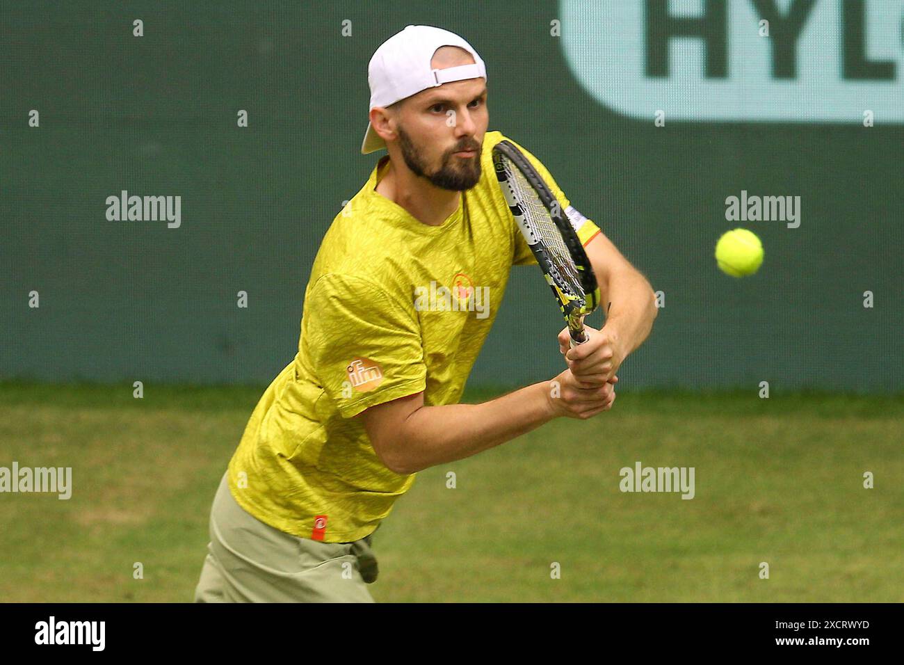 18 June 2024, North Rhine-Westphalia, Halle/Westfalen: Tennis: ATP Tour ...