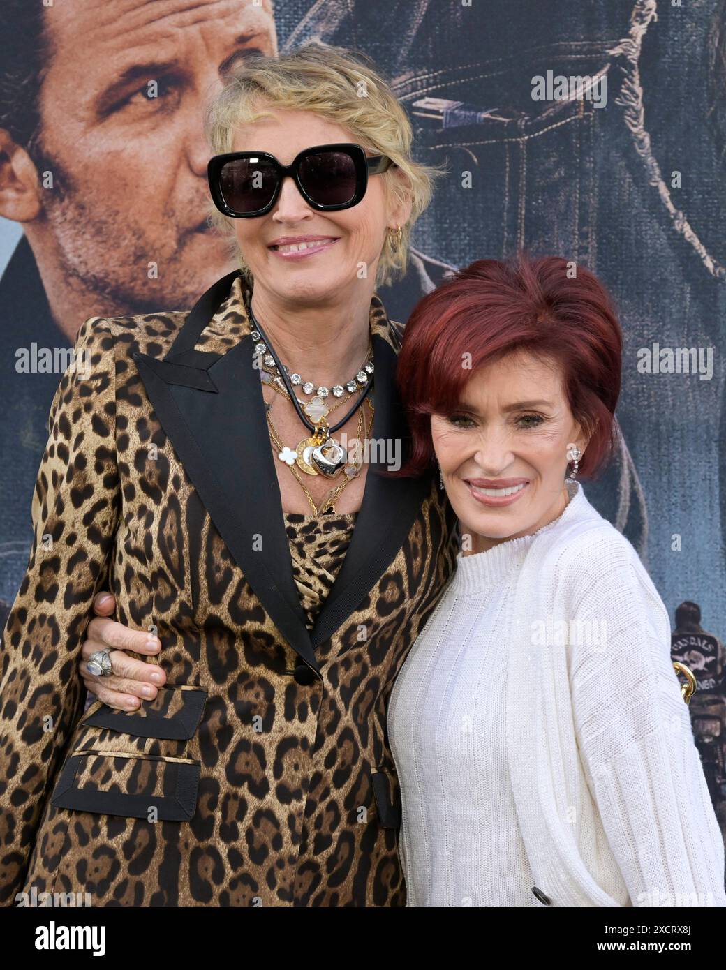 June 17, 2024, Hollywood, California, USA: Sharon Stone and Sharon ...