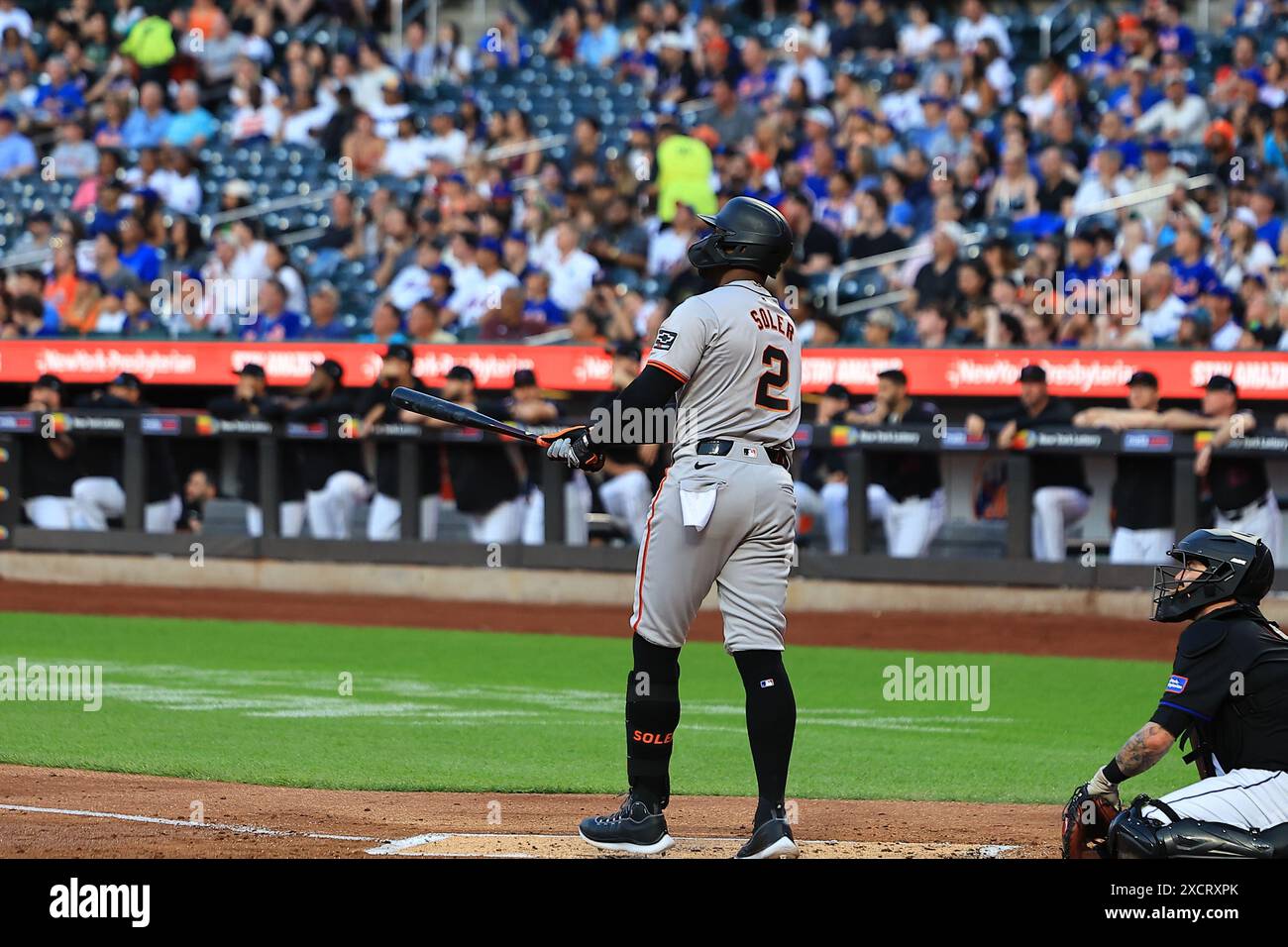 San Francisco Giants Jorge Soler #2 connects for a home run during the ...