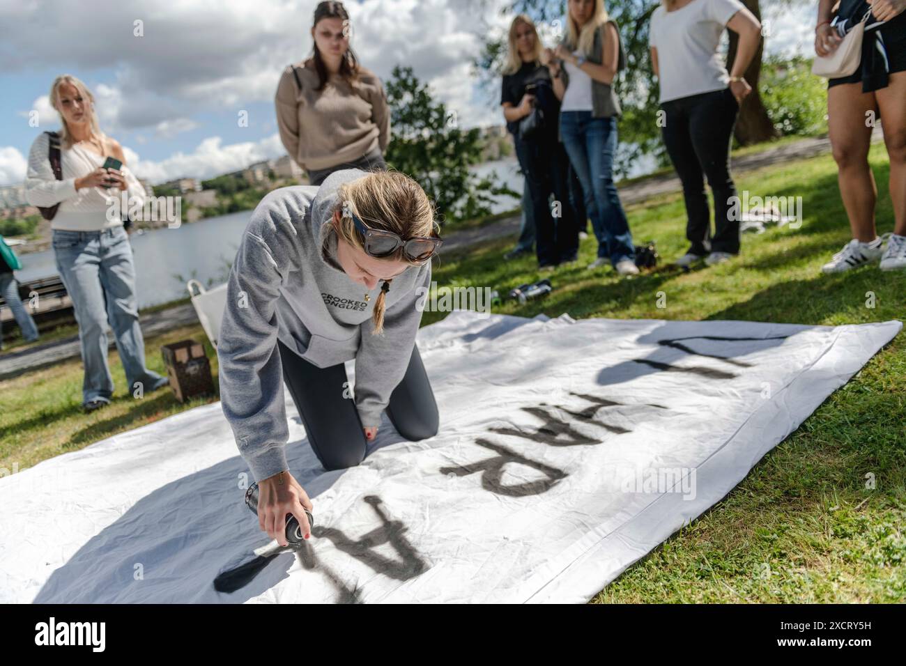 June 18, 2024, Stockholm, Sweden: High school graduation day in Sweden ...
