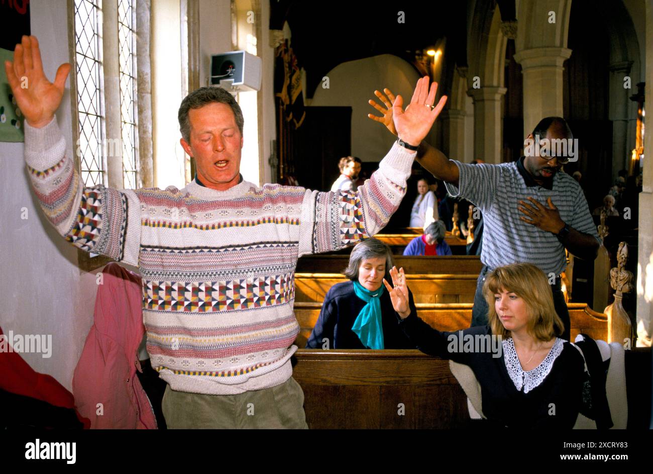 Evangelical charismatic church of St Nicholas in Ashill in Norfolk ...