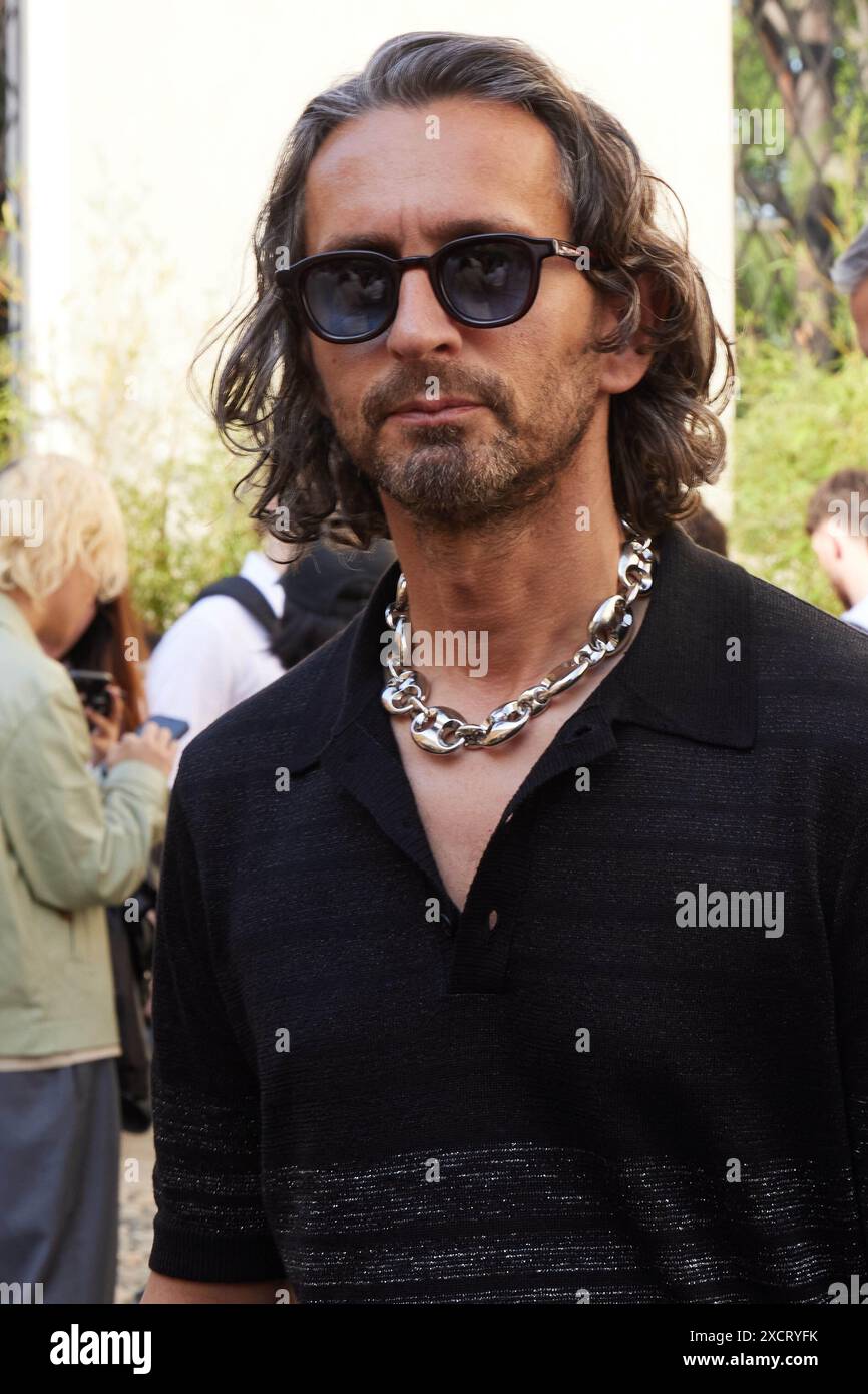 Simone Marchetti is seen at the Tod's presentation during the Milan ...