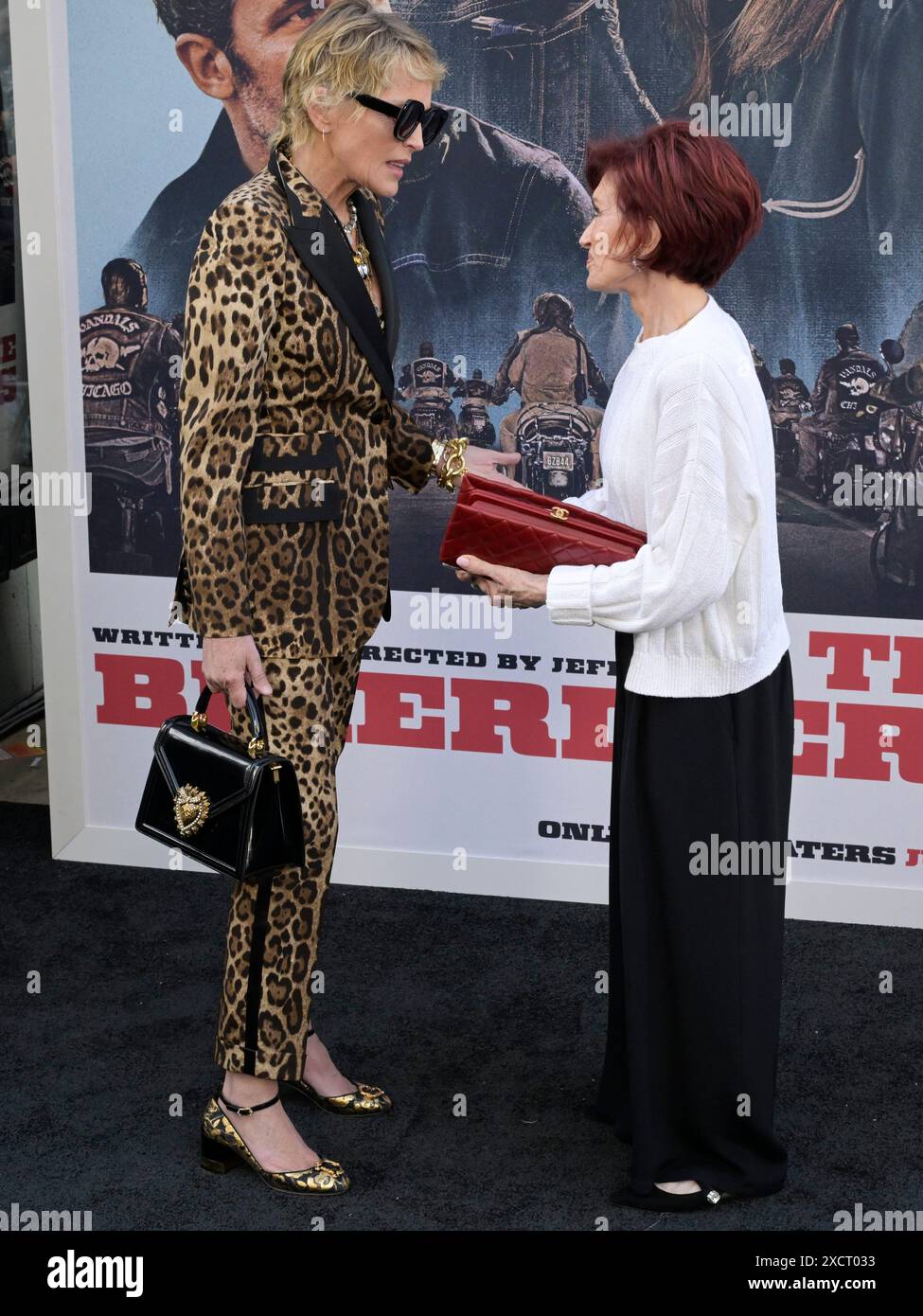 Hollywood, California, USA. 17th June, 2024. Sharon Stone and Sharon ...