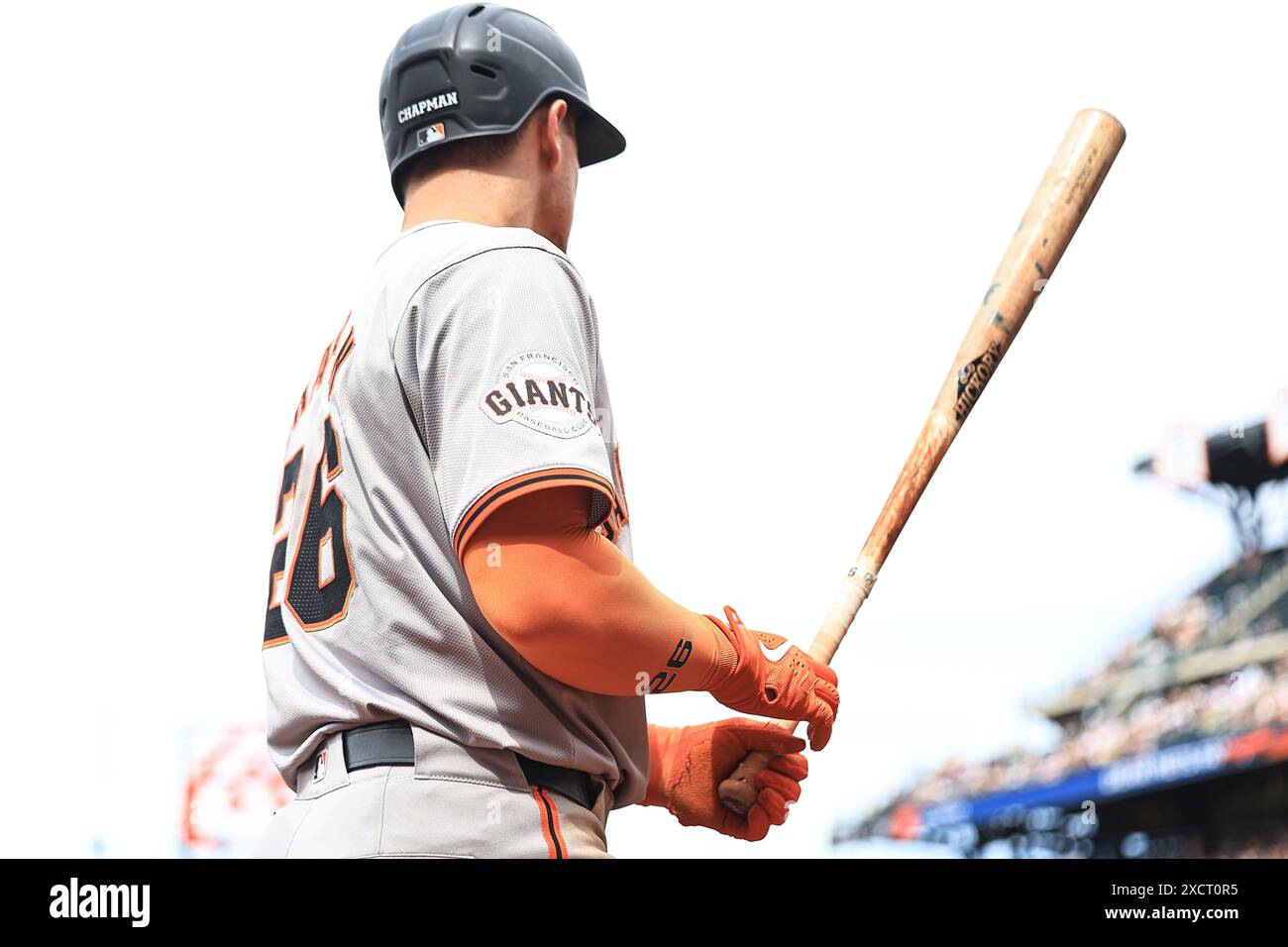 San Francisco Giants Matt Chapman #26 heads to on deck circle during ...