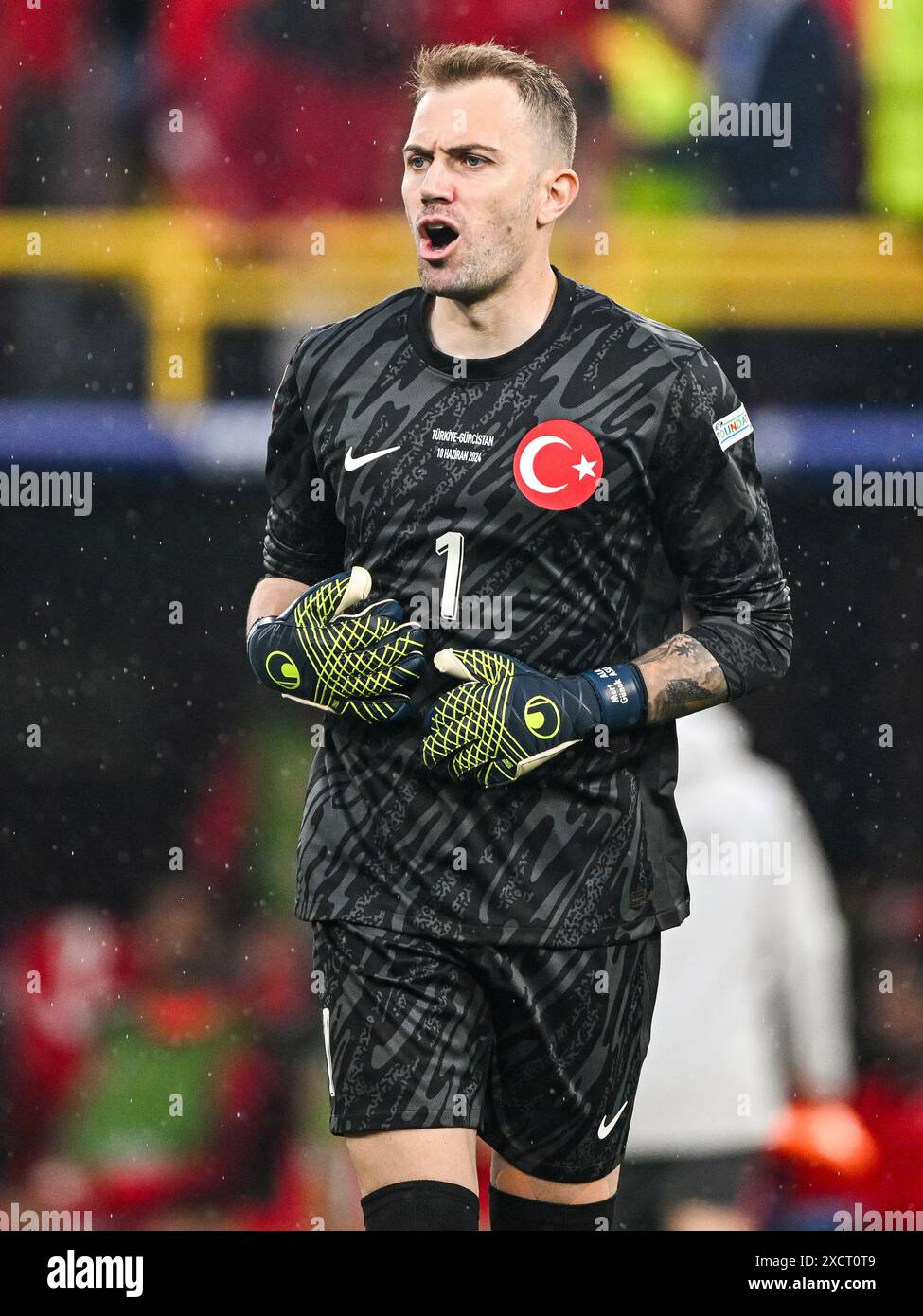 Dortmund - Turkiye goalkeeper Mert Gunok during the UEFA EURO 2024 ...
