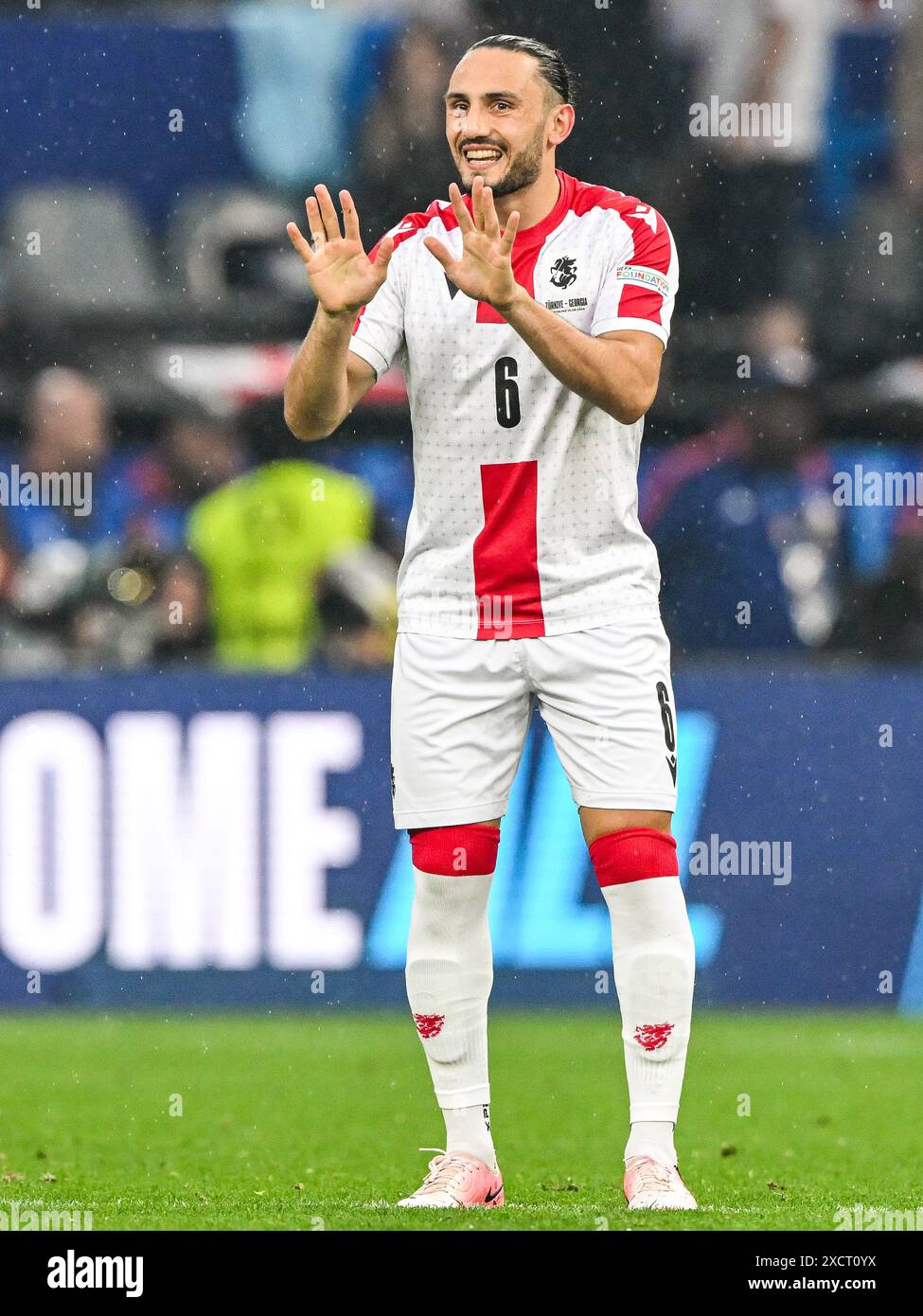 Dortmund - Giorgi Kochorashvili of Georgia during the UEFA EURO 2024 ...