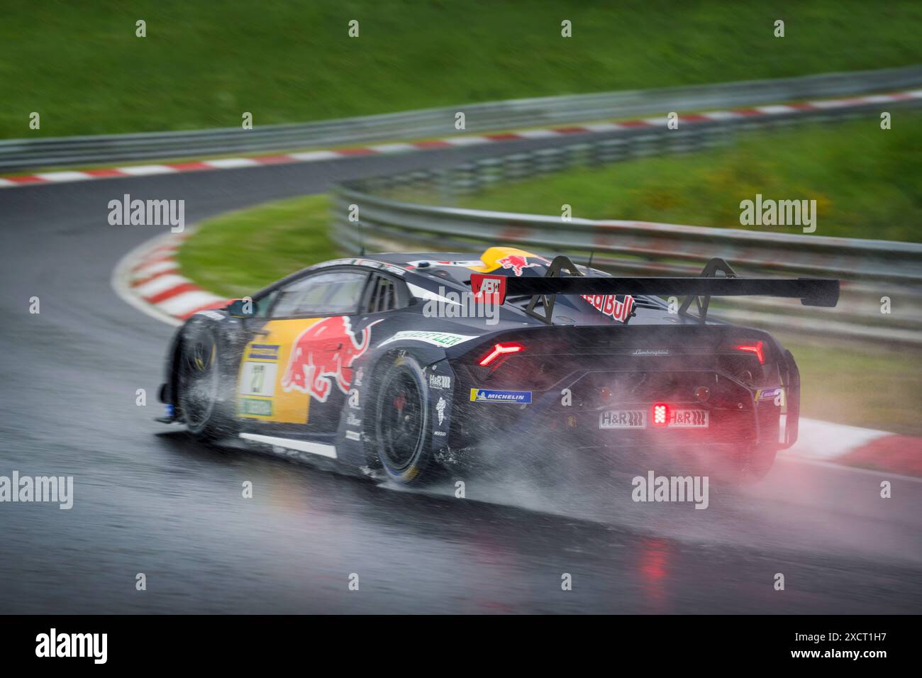 Racing Cars at the Nurburgring 24 hour race Stock Photo - Alamy
