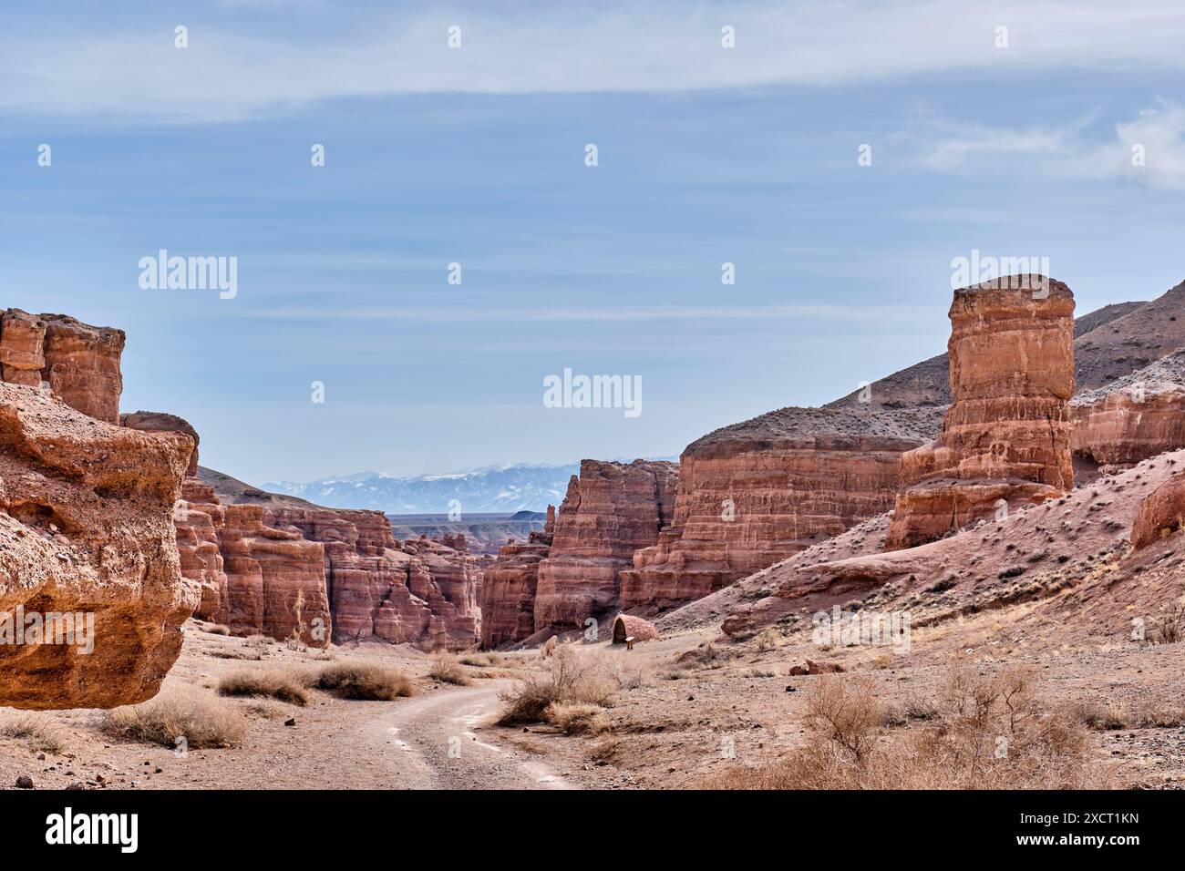 Castles Gorge, Charyn Canyon National Nature Park in Kazakhstan ...