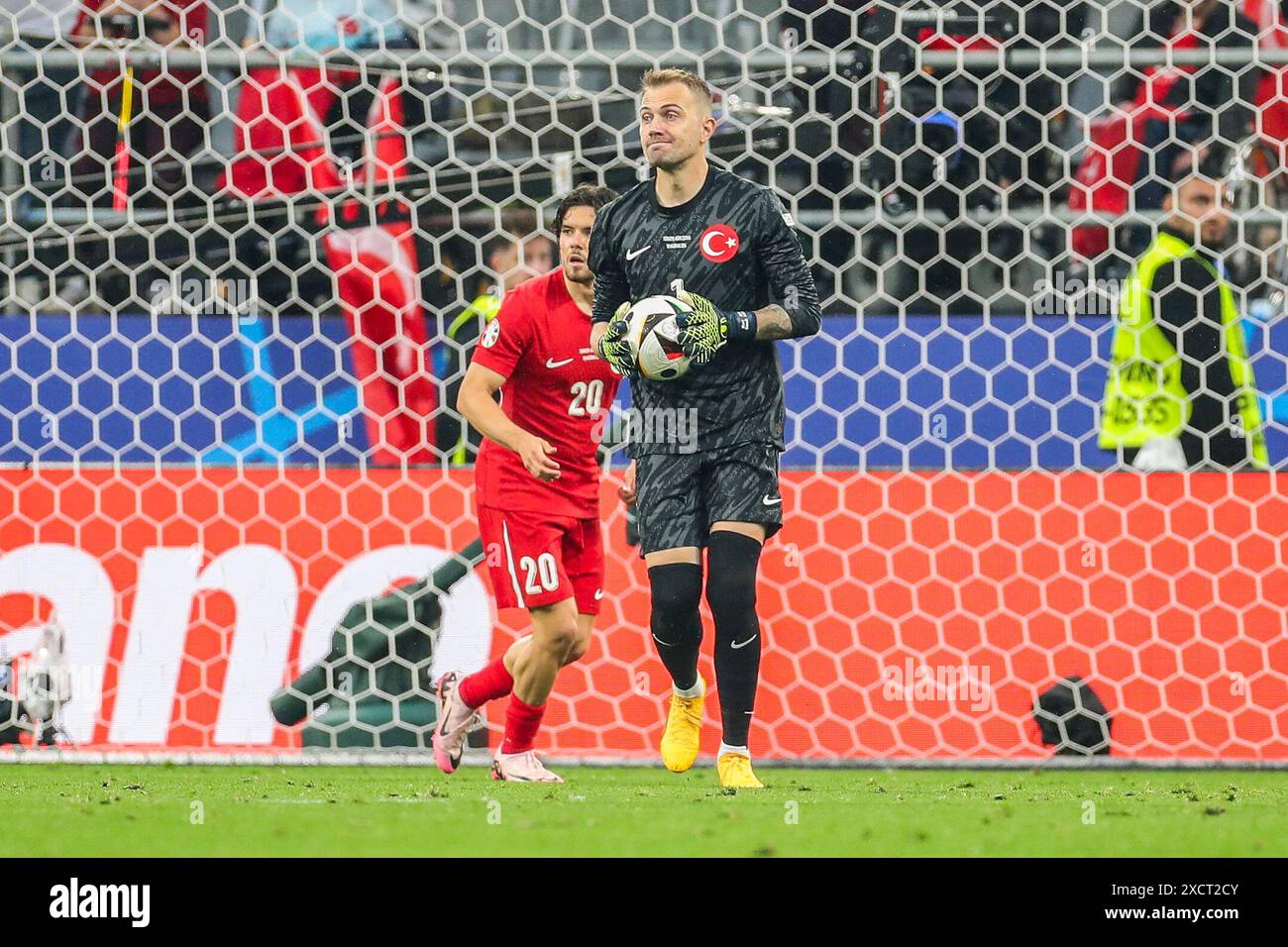 Dortmund, Germany. 18th June, 2024. Turkey goalkeeper Mert Gunok during ...