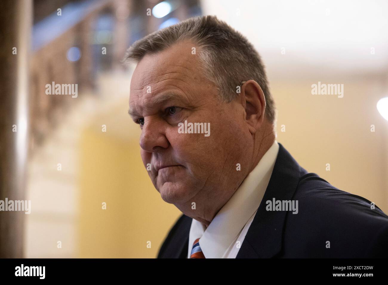 Sen. Jon Tester (D-Mont.) is seen at the U.S. Capitol June 18, 2024 ...