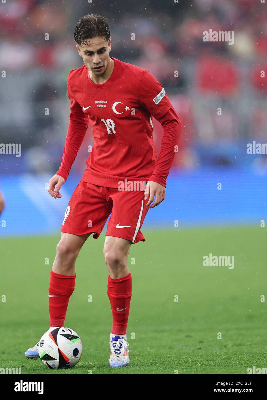 Dortmund, Germany. 18th June, 2024. Kenan Yildiz of Turkey during the ...