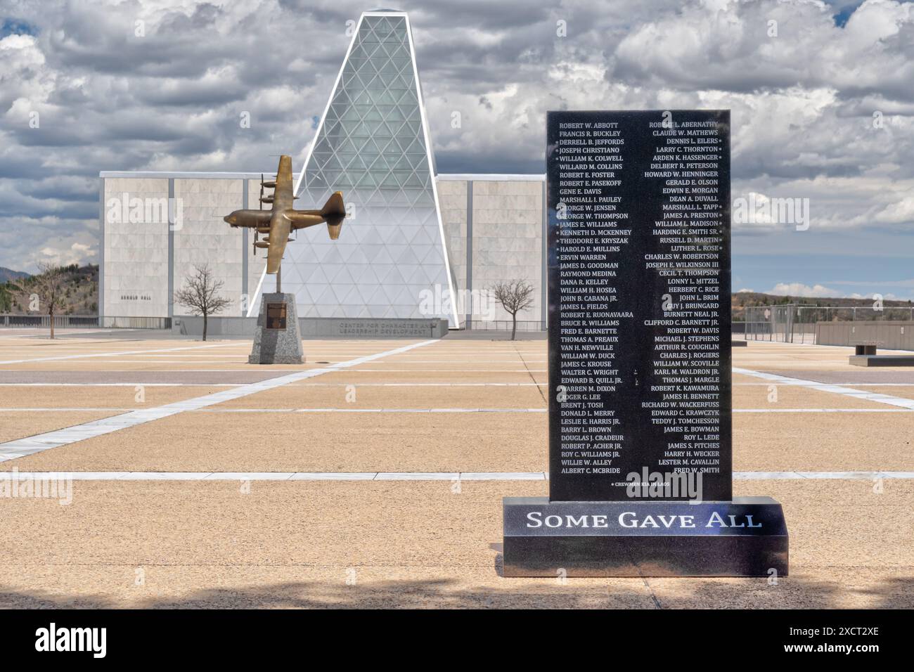 COLORADO SPRINGS, CO, USA - MAY 14, 2024:Some Gave All Monument and ...