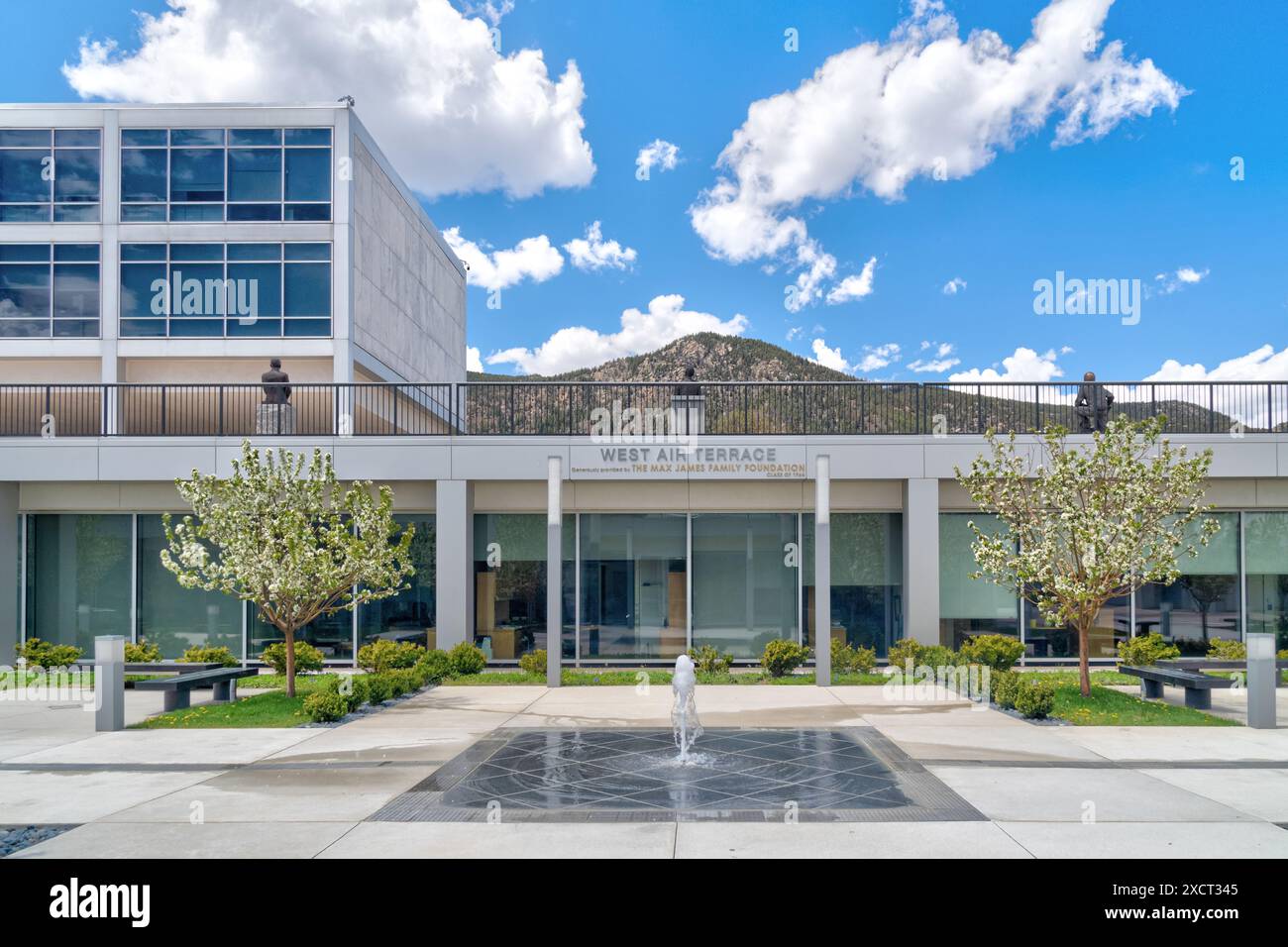 COLORADO SPRINGS, CO, USA - MAY 14, 2024:West Air Terrace at the United ...