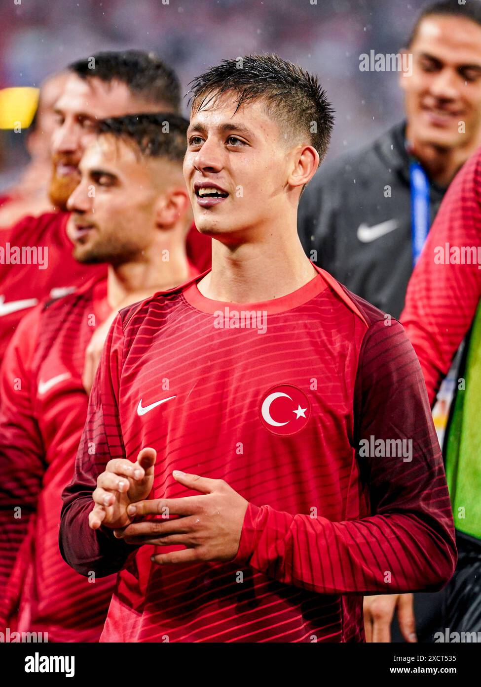 DORTMUND, GERMANY - JUNE 18: Arda Guler of Turkiye celebrates his sides ...