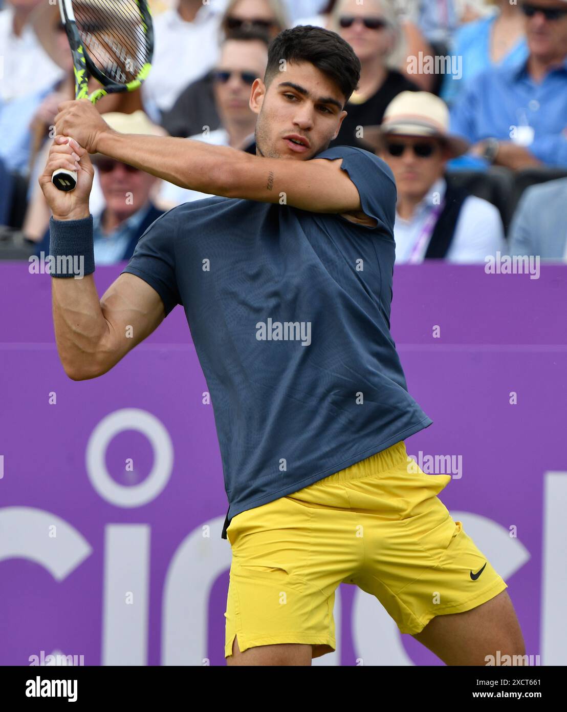 Carlos alcaraz queens hi-res stock photography and images - Alamy