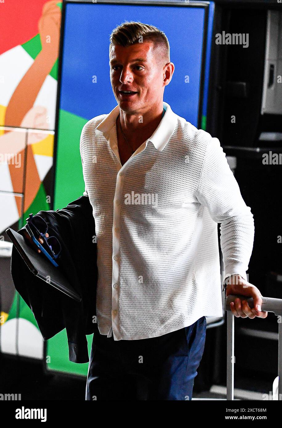 Toni Kroos, (DFB), Fussball EM-2024, Ankunft der deutschen ...