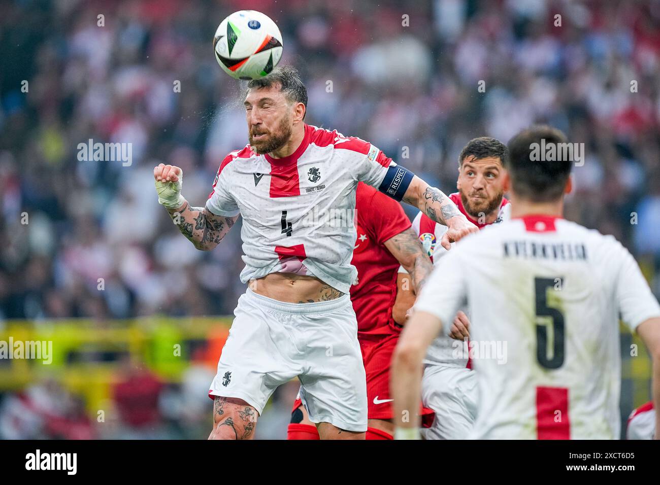 Bvb Stadion, Germany. 18th June, 2024. Guram Kashia (Georgia) during ...