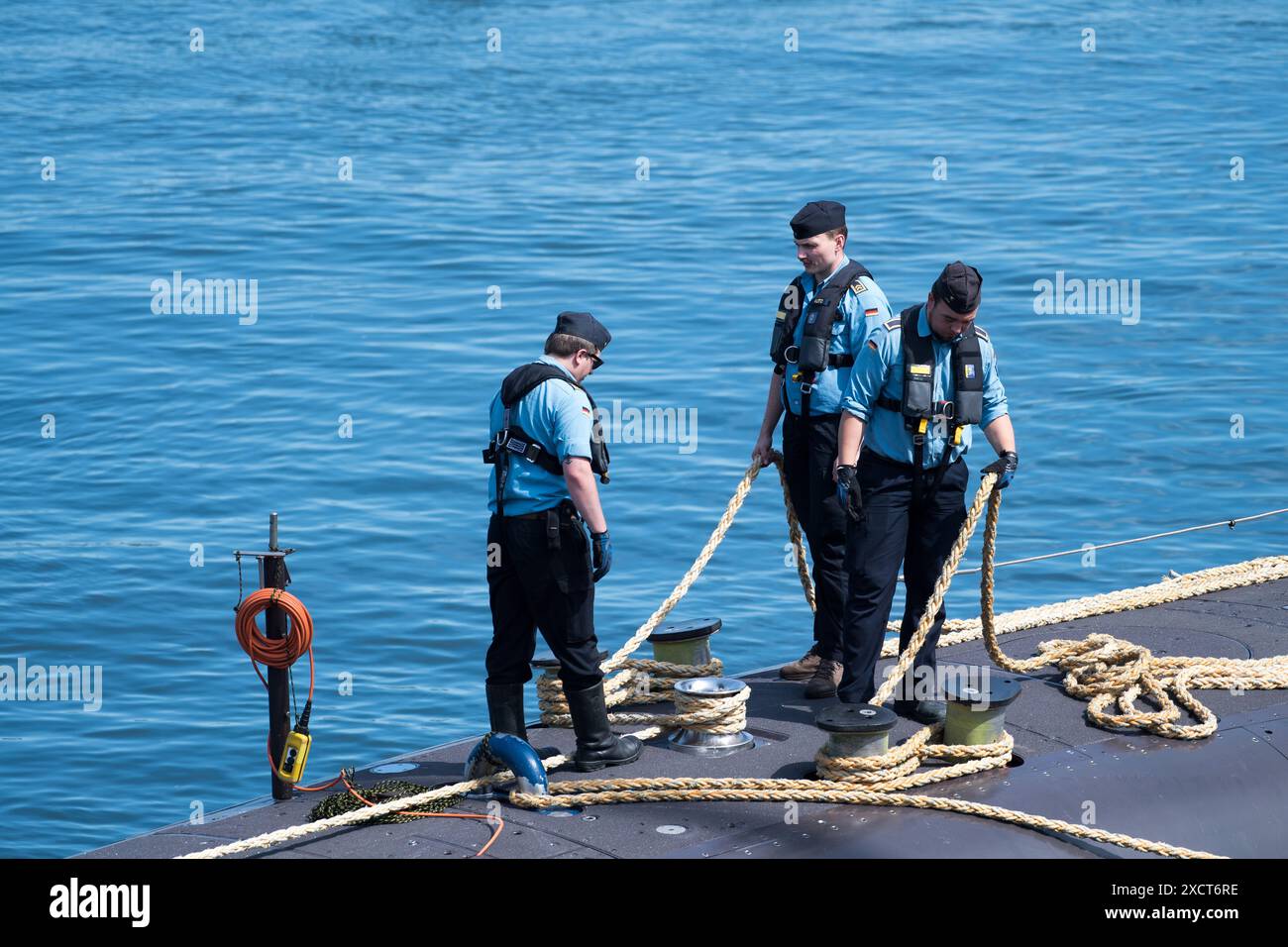 Gdynia, Poland. 18 June 2024. German Type 212A submarine U-31 (S181) of ...