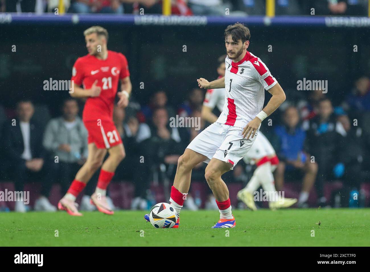 Dortmund, Germany. 18th June, 2024. Georgia Kvaratskhelia, Khvicha Left ...
