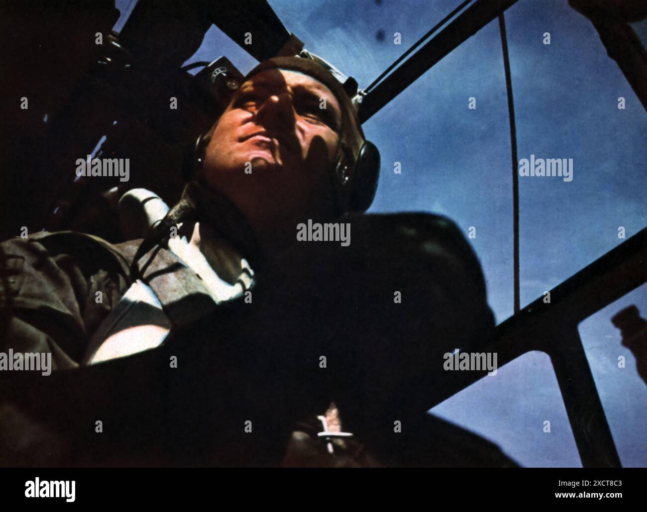 A photograph of a pilot for the German Air Force, known as the ...