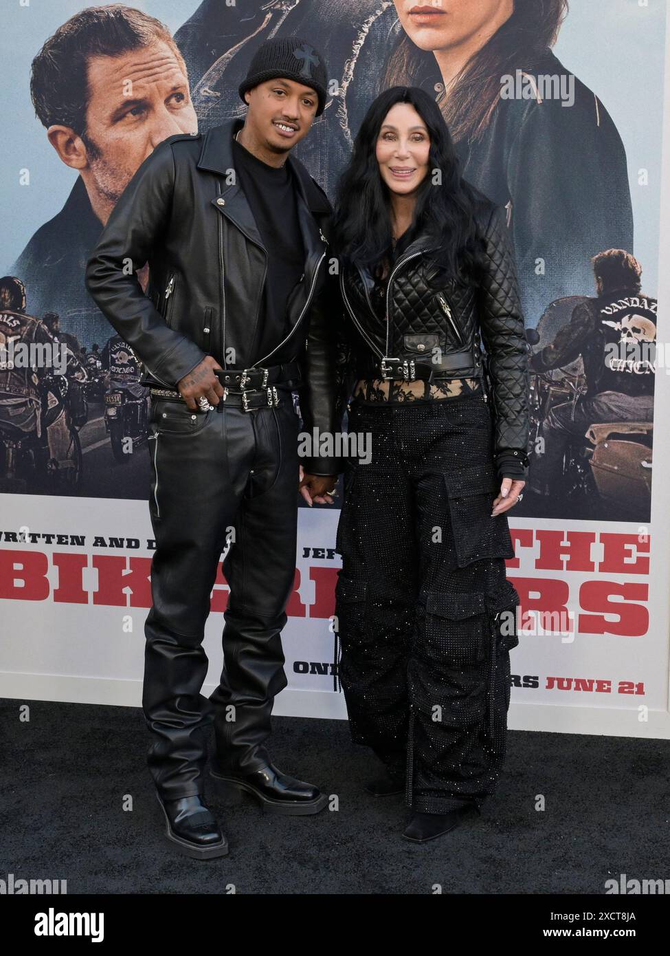 June 17, 2024, Hollywood, California, USA: ALEXANDER EDWARDS and CHER attend the Los Angeles ...
