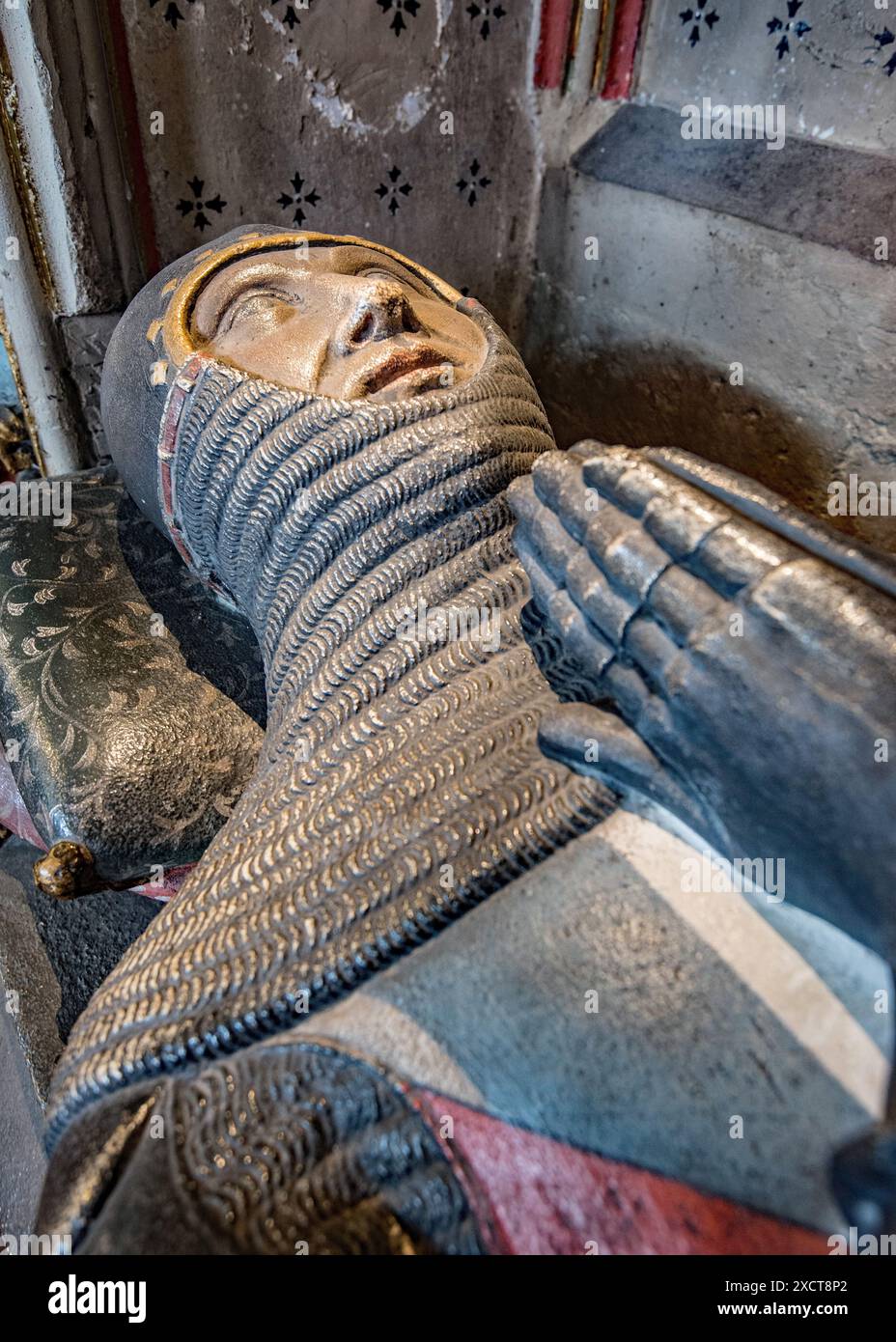 The tomb of Baron Peter de Grandison in the Lady Chapel of Hereford ...