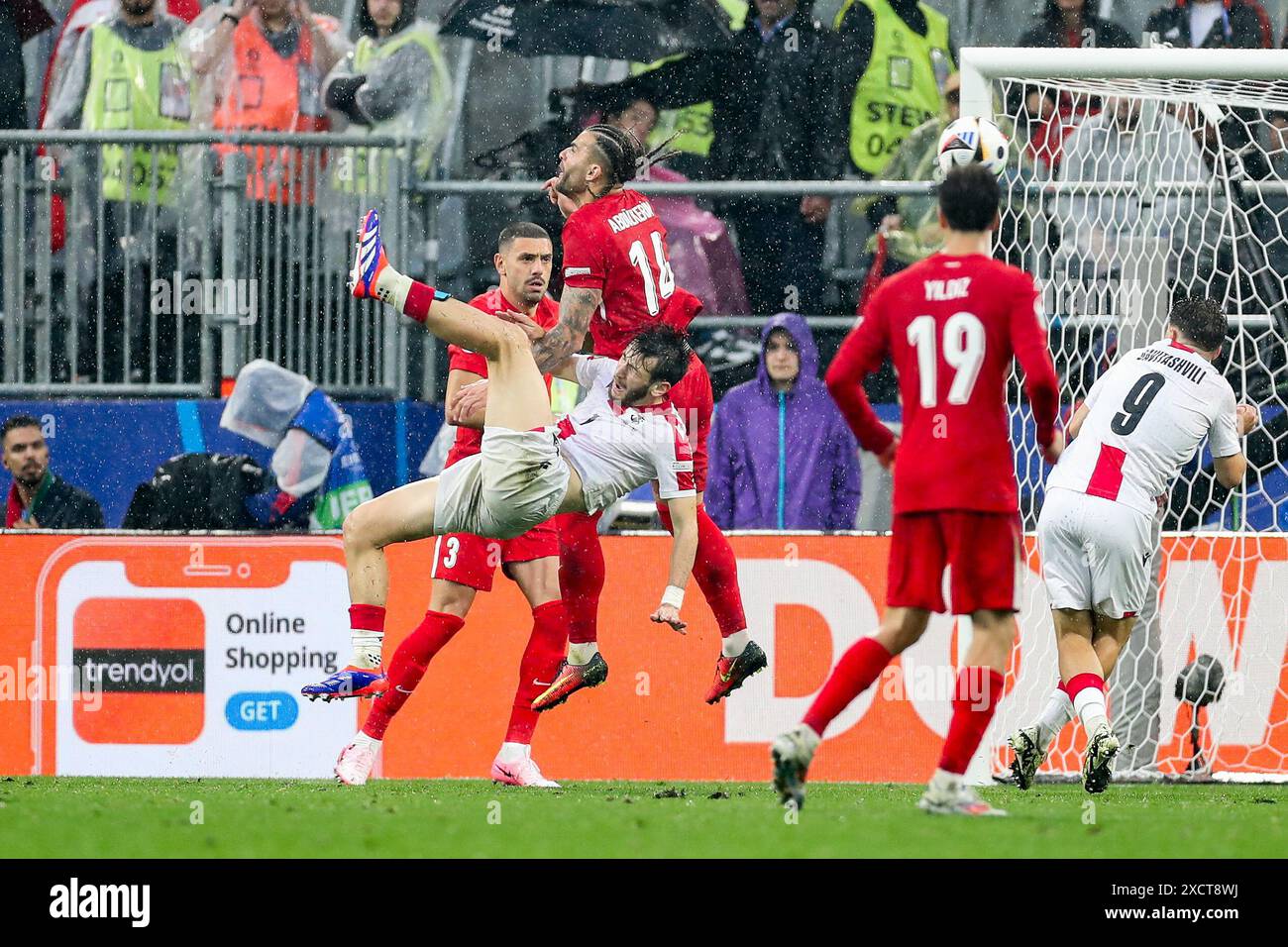 Dortmund, Germany. 18th June, 2024. Georgia Kvaratskhelia, Khvicha Left ...