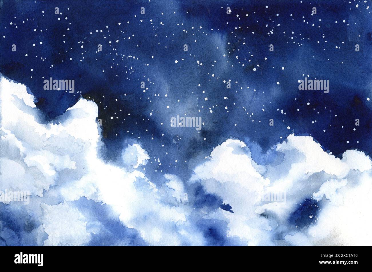 Tree stars painting hi-res stock photography and images - Alamy