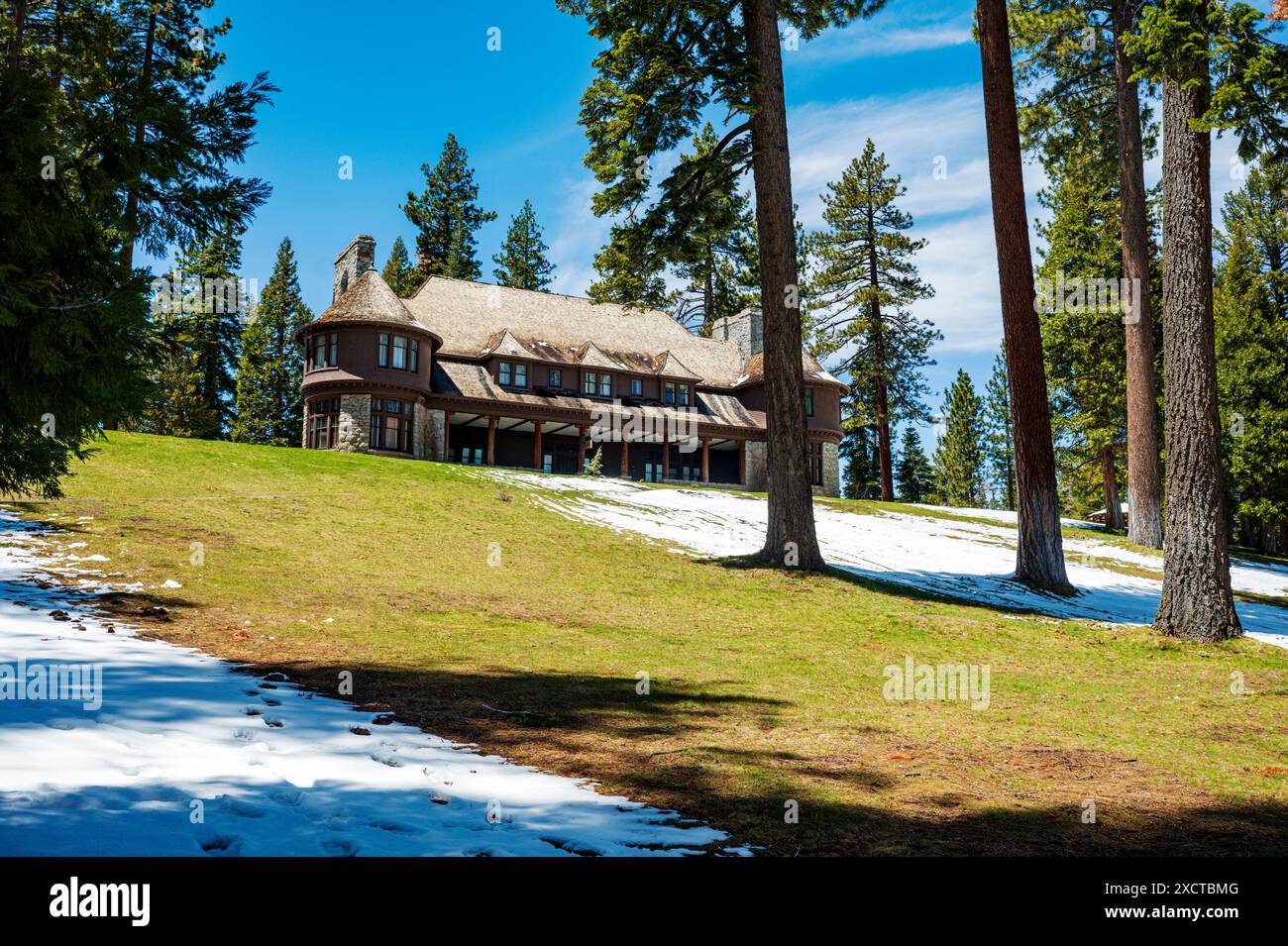 Pine Lodge; historic Ehrman Mansion; Ed Z'berg - Sugar Pine Point State ...