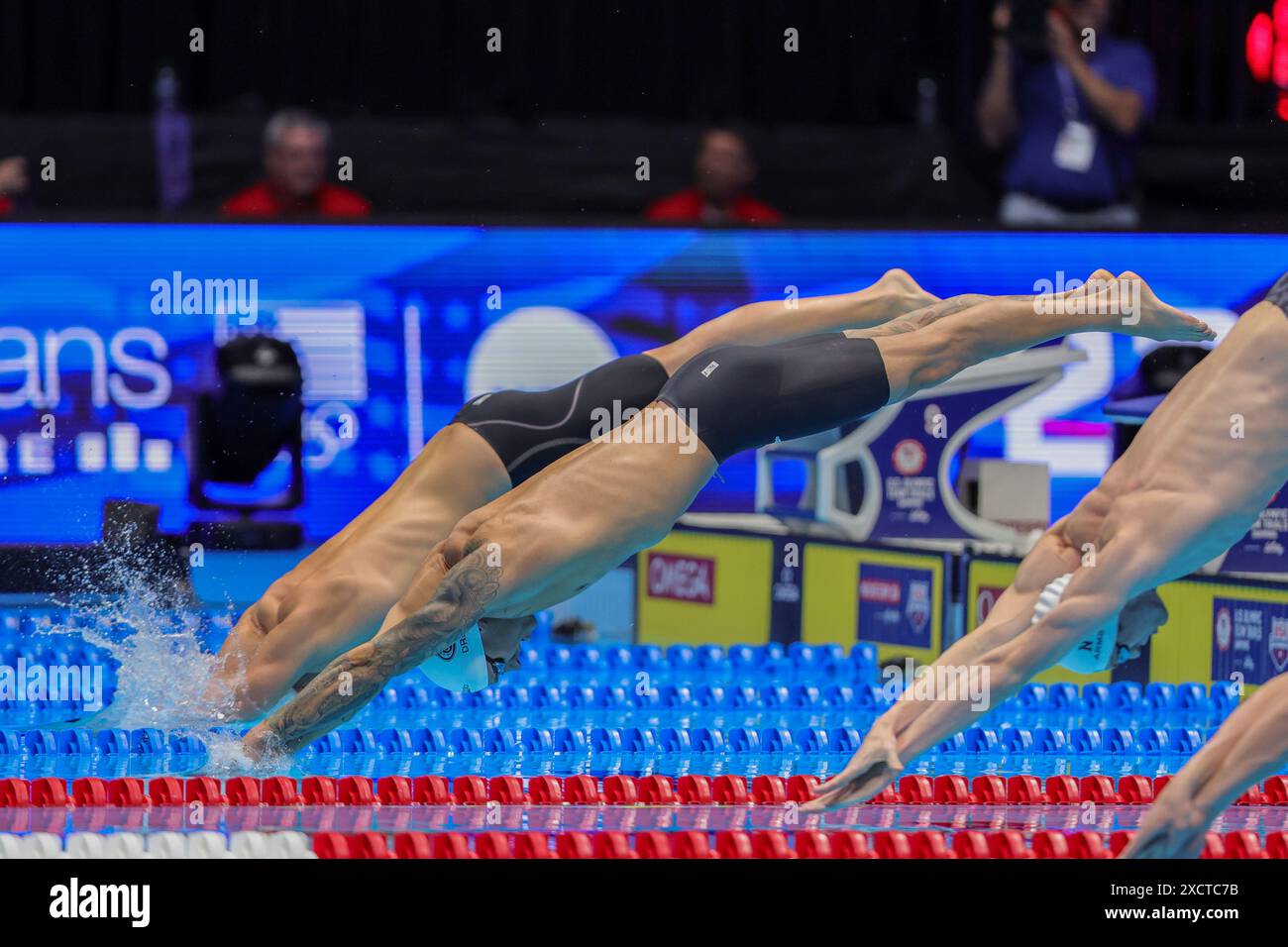 Indianapolis, Indiana, USA. 18th June, 2024. CAELEB DRESSEL (Gator Swim ...