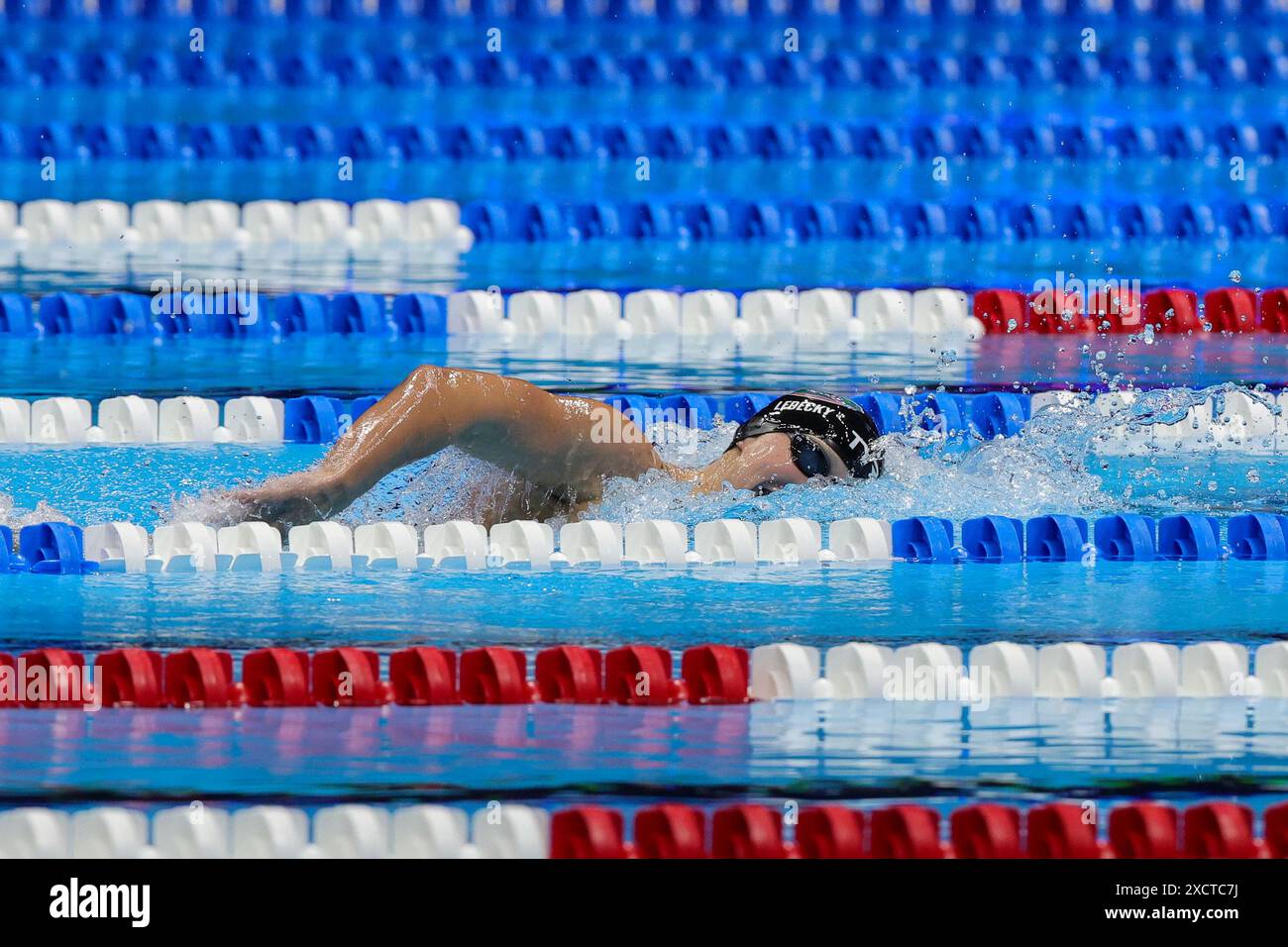 Indianapolis, Indiana, USA. 18th June, 2024. KATIE LEDECKY (Gator Swim ...