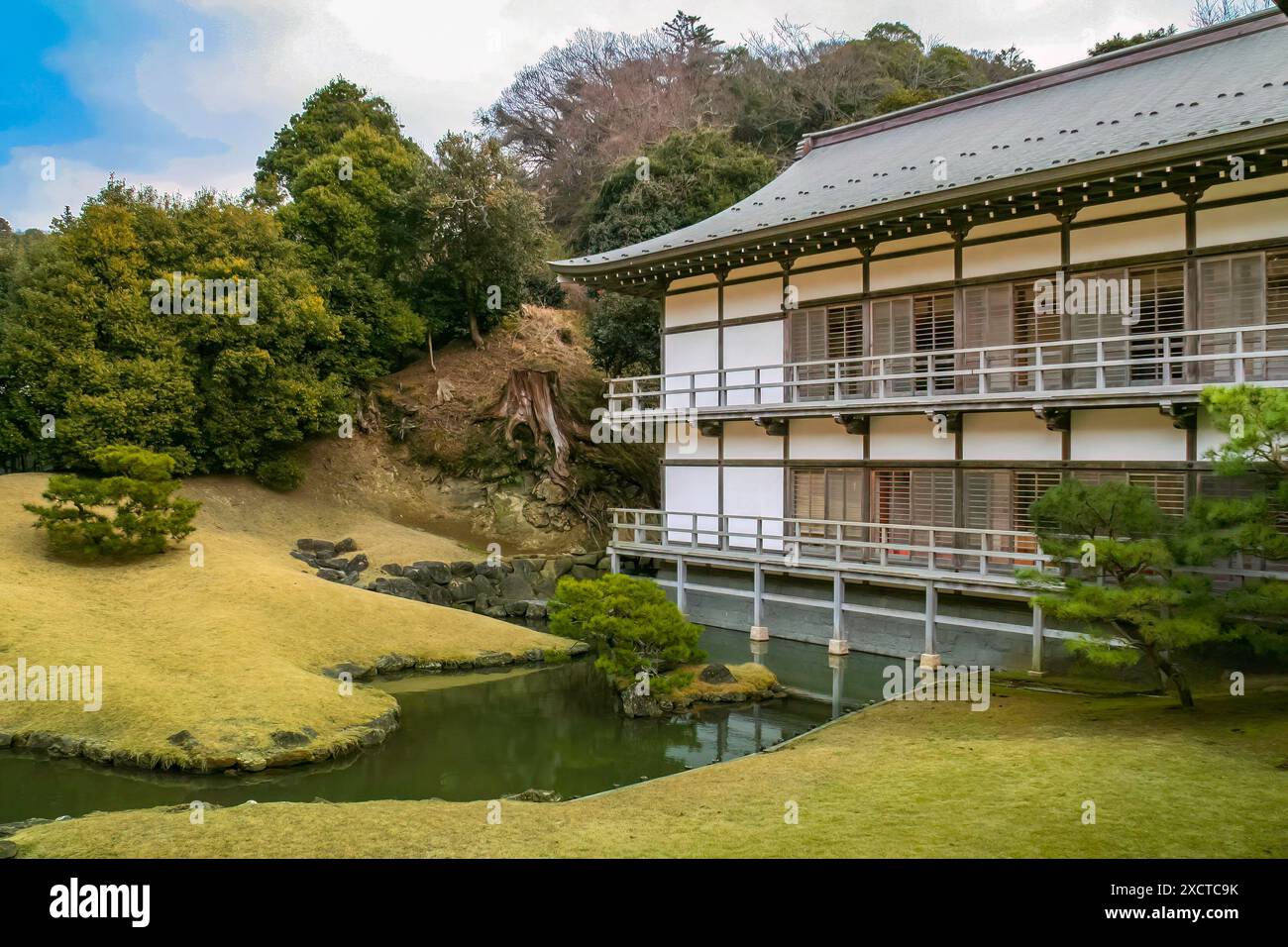 Kencho-ji Temple in Kamakura, Japan Stock Photo - Alamy