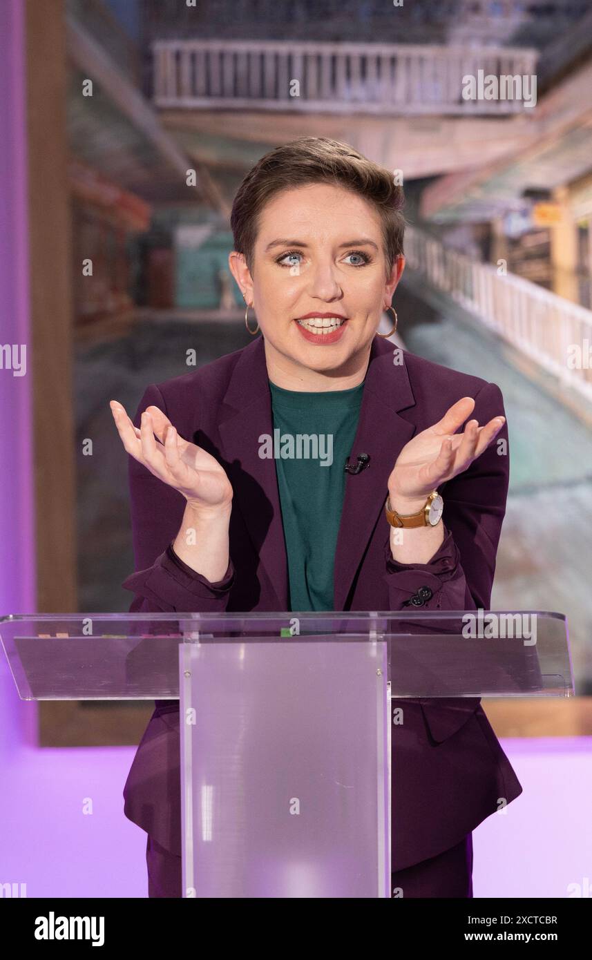 EDITORIAL USE ONLY Carla Denyer, Co-Party Leader Green Party, during ...