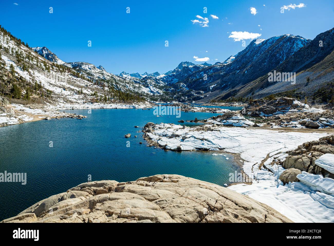 Lake Sabrina; Bishop Creek Canyon; Inyo National Forest; Eastern Sierra ...