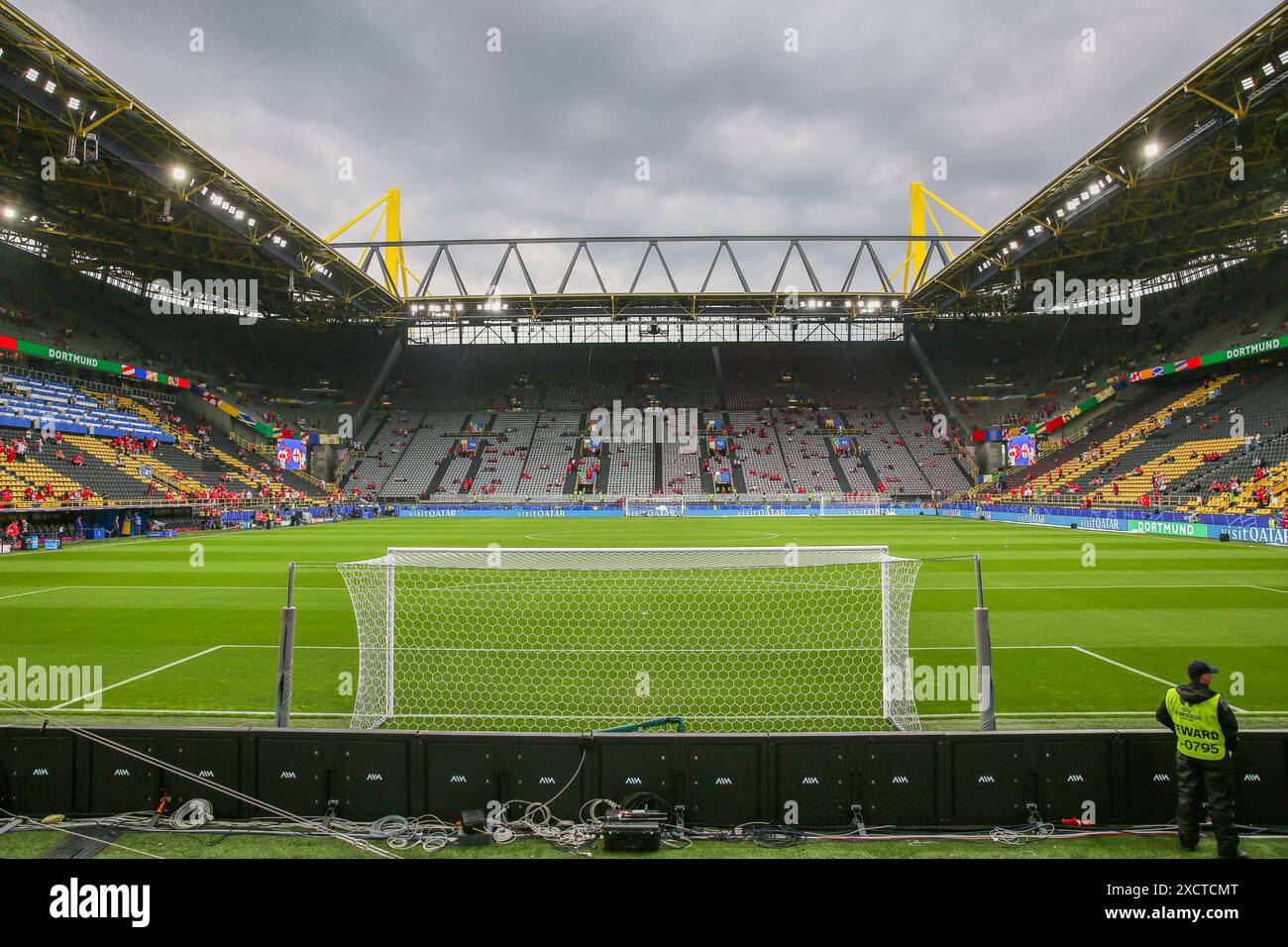 Dortmund, Germany. 18th June, 2024. General View inside the Stadium ...