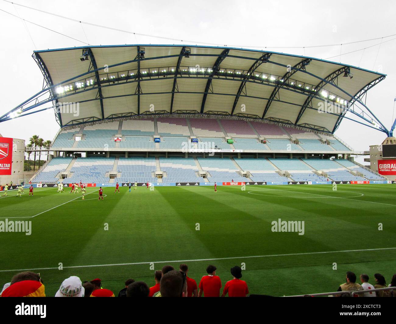 General View of the Estadio Algarve during Gibraltar v Wales in Faro ...