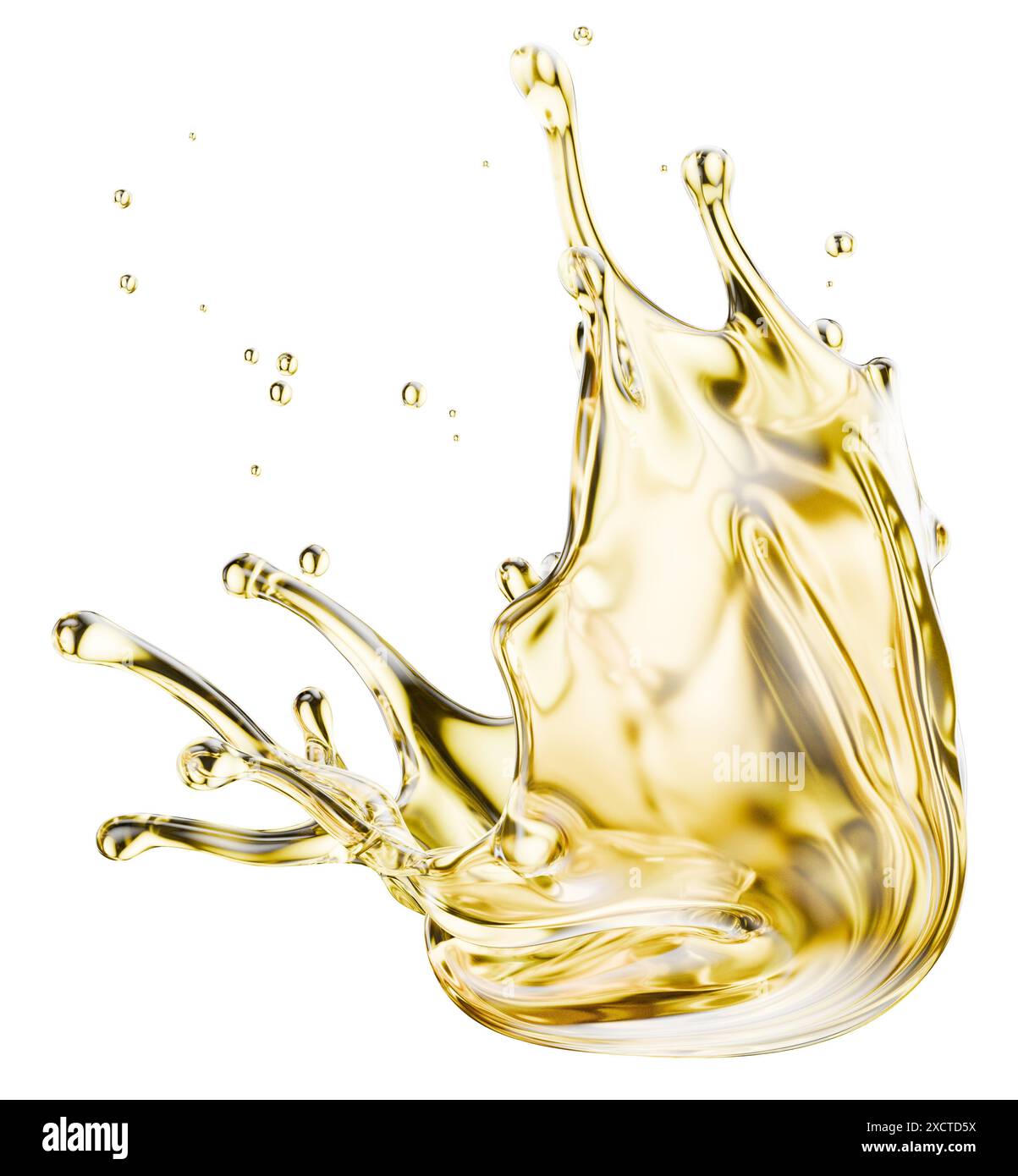 Bubble blue water splashing oil Cut Out Stock Images & Pictures - Alamy