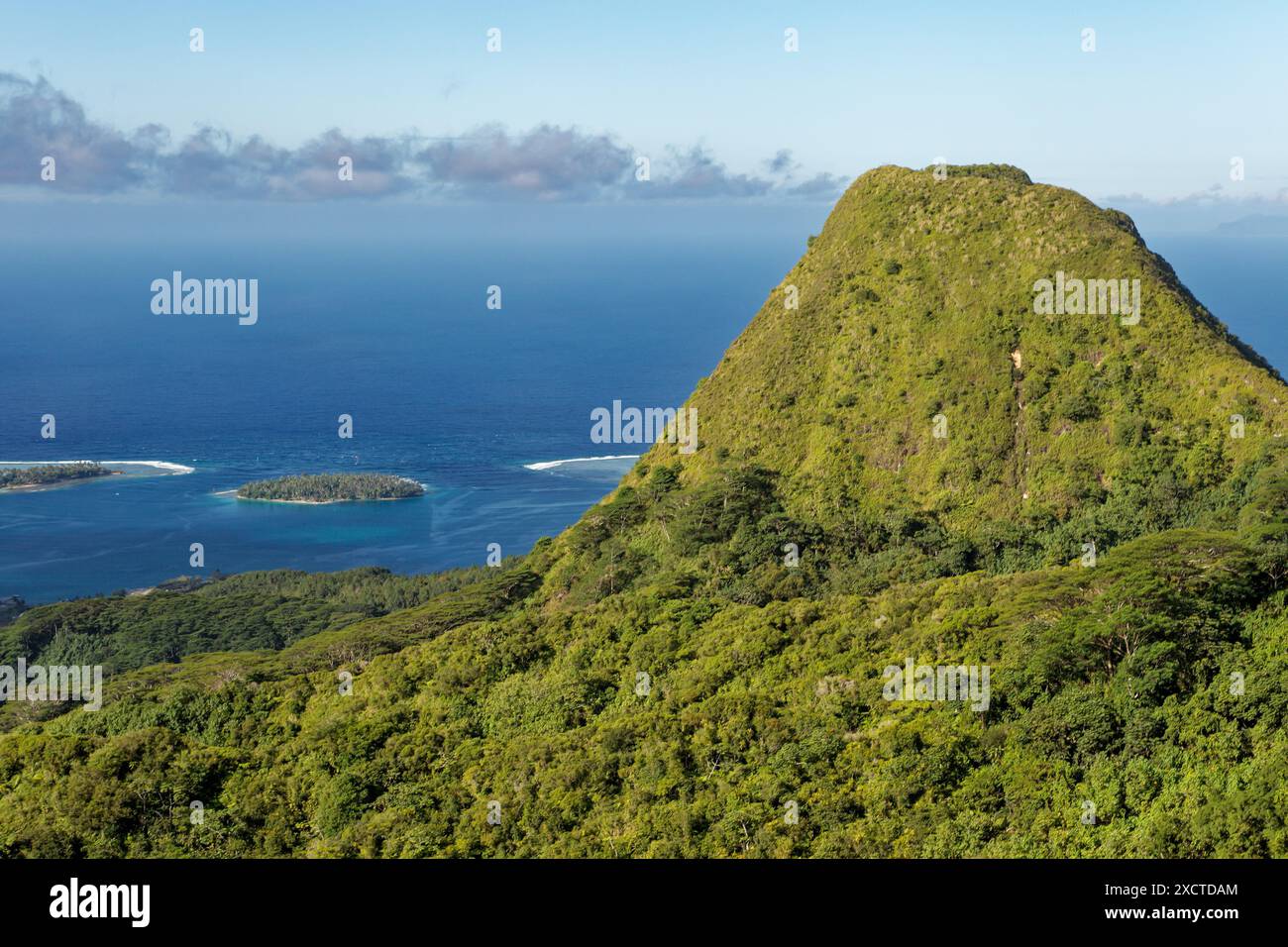 FRENCH POLYNESIA. RAIATEA ISLAND Stock Photo - Alamy