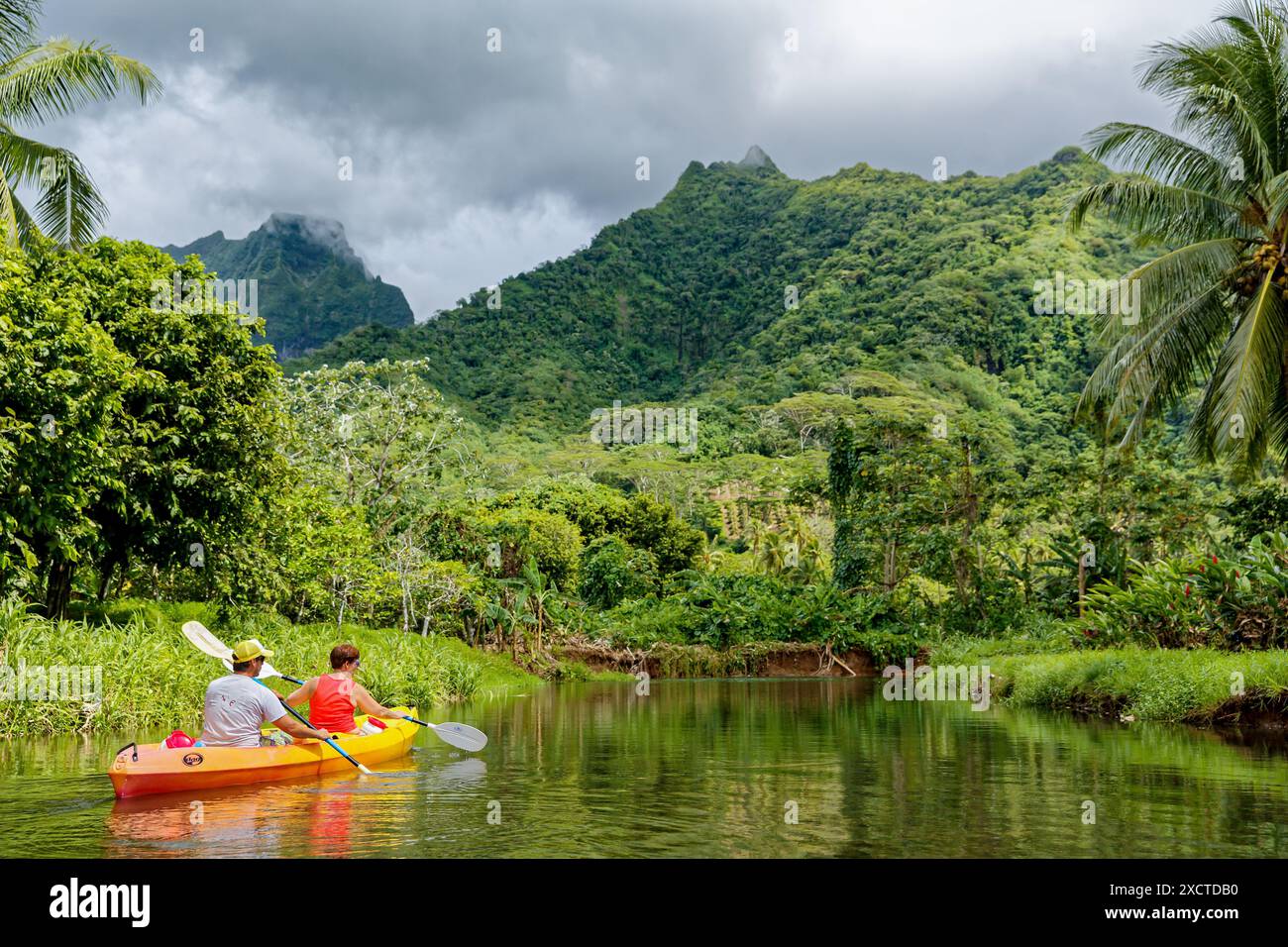 FRENCH POLYNESIA. RAIATEA ISLAND Stock Photo - Alamy
